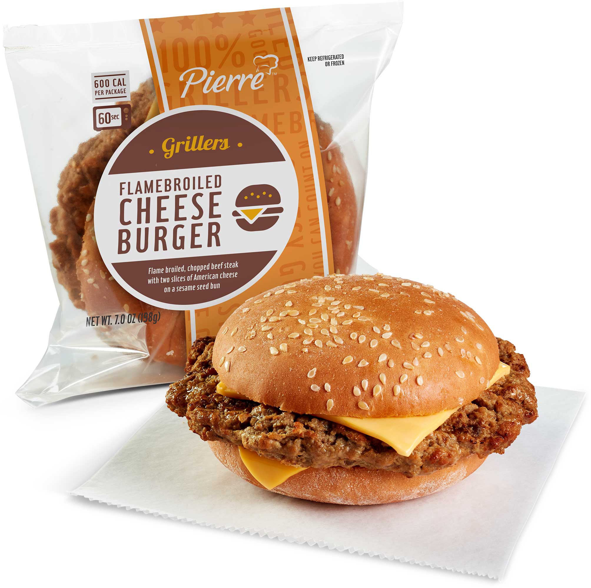 Pierre Jumbo Cheeseburger Case | FoodServiceDirect
