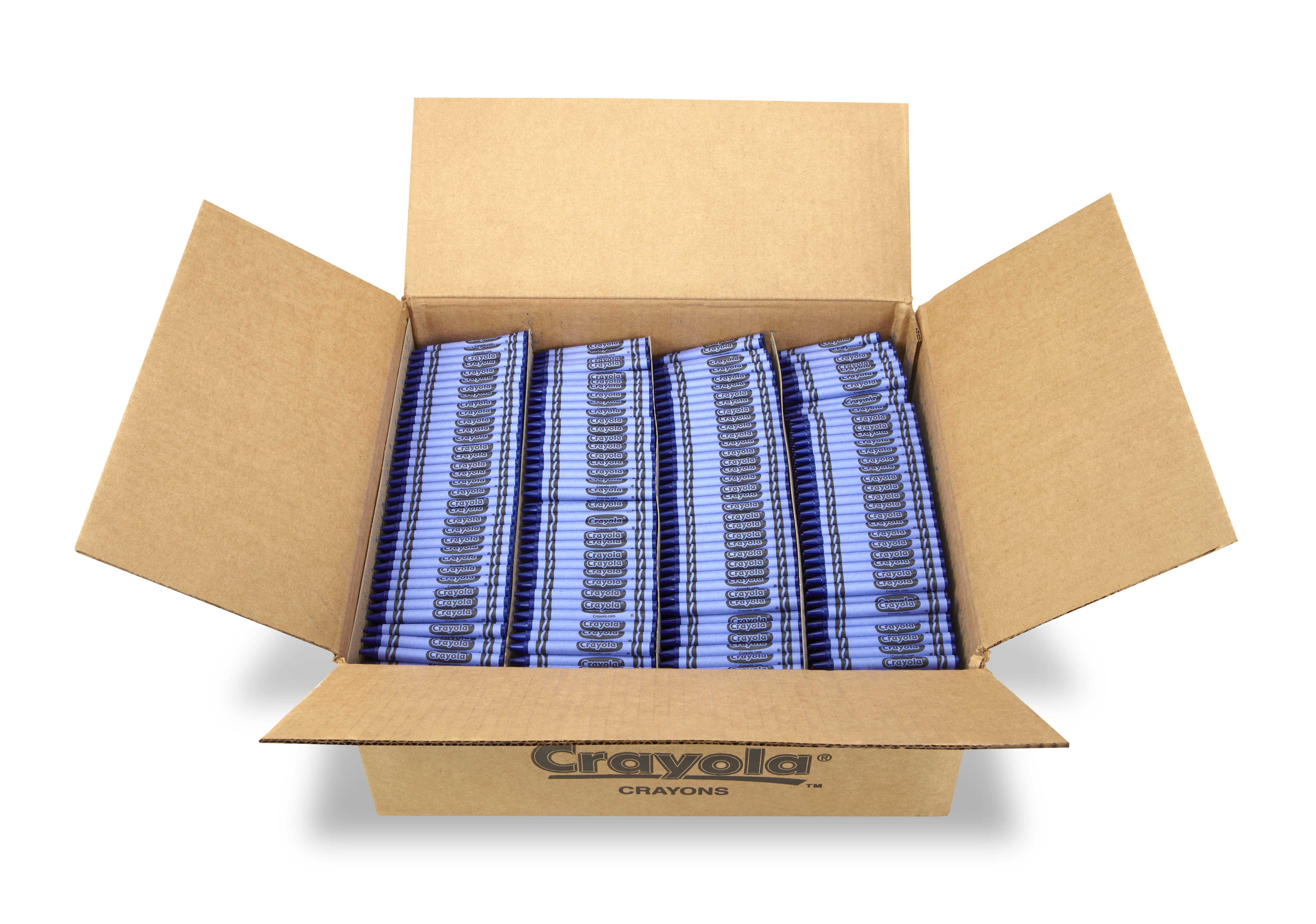 Blue Color In Crayon Box