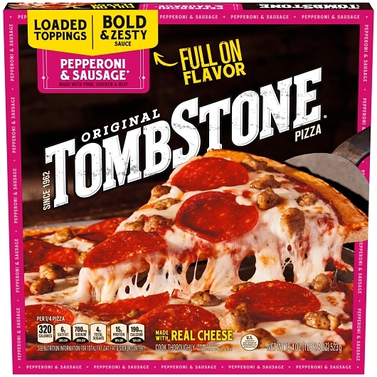 Tombstone Pepperoni and Sausage Pizza, 18.4 Ounce -- 12 per case ...