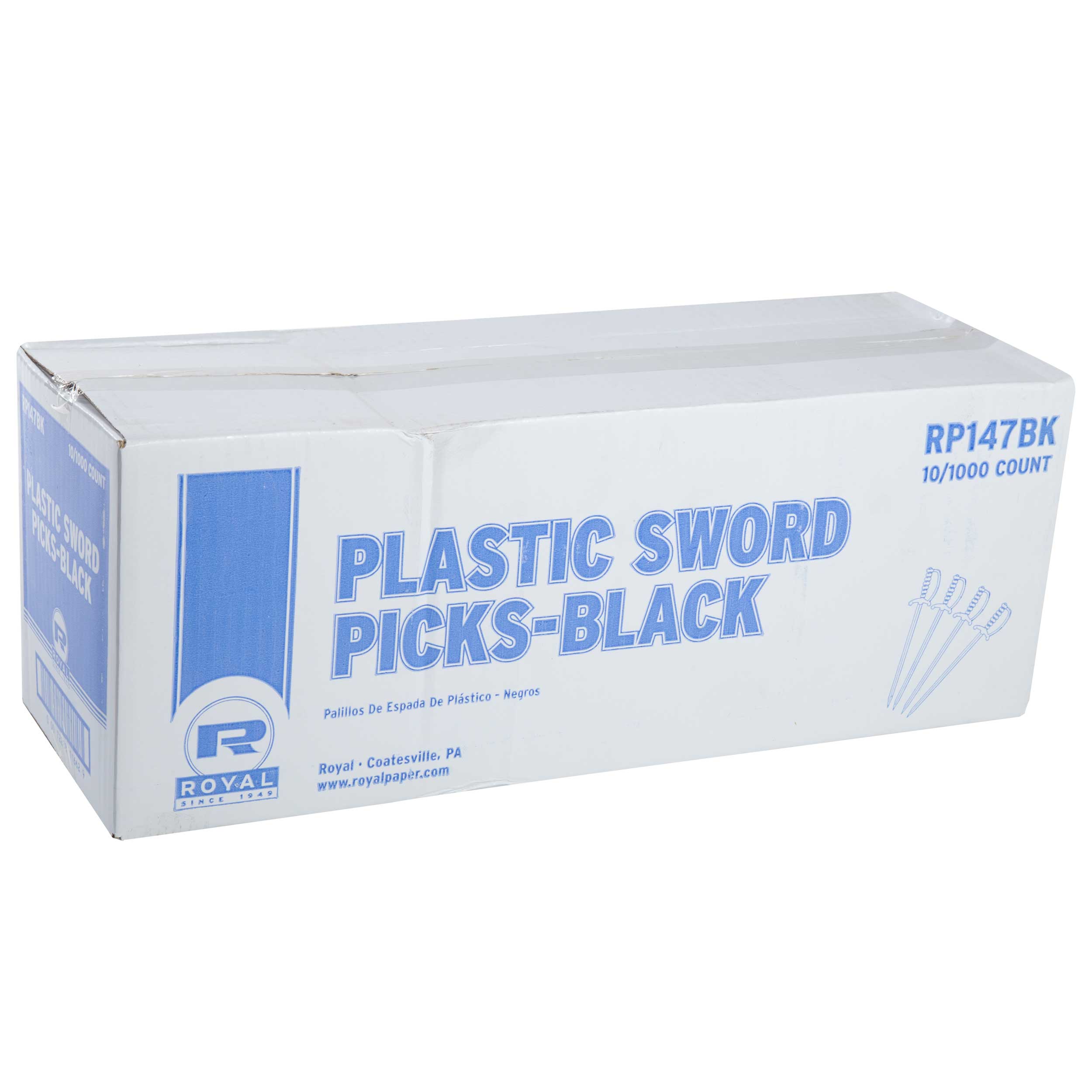 Royal Black Plastic Sword Pick -- 10000 per case. | FoodServiceDirect ...
