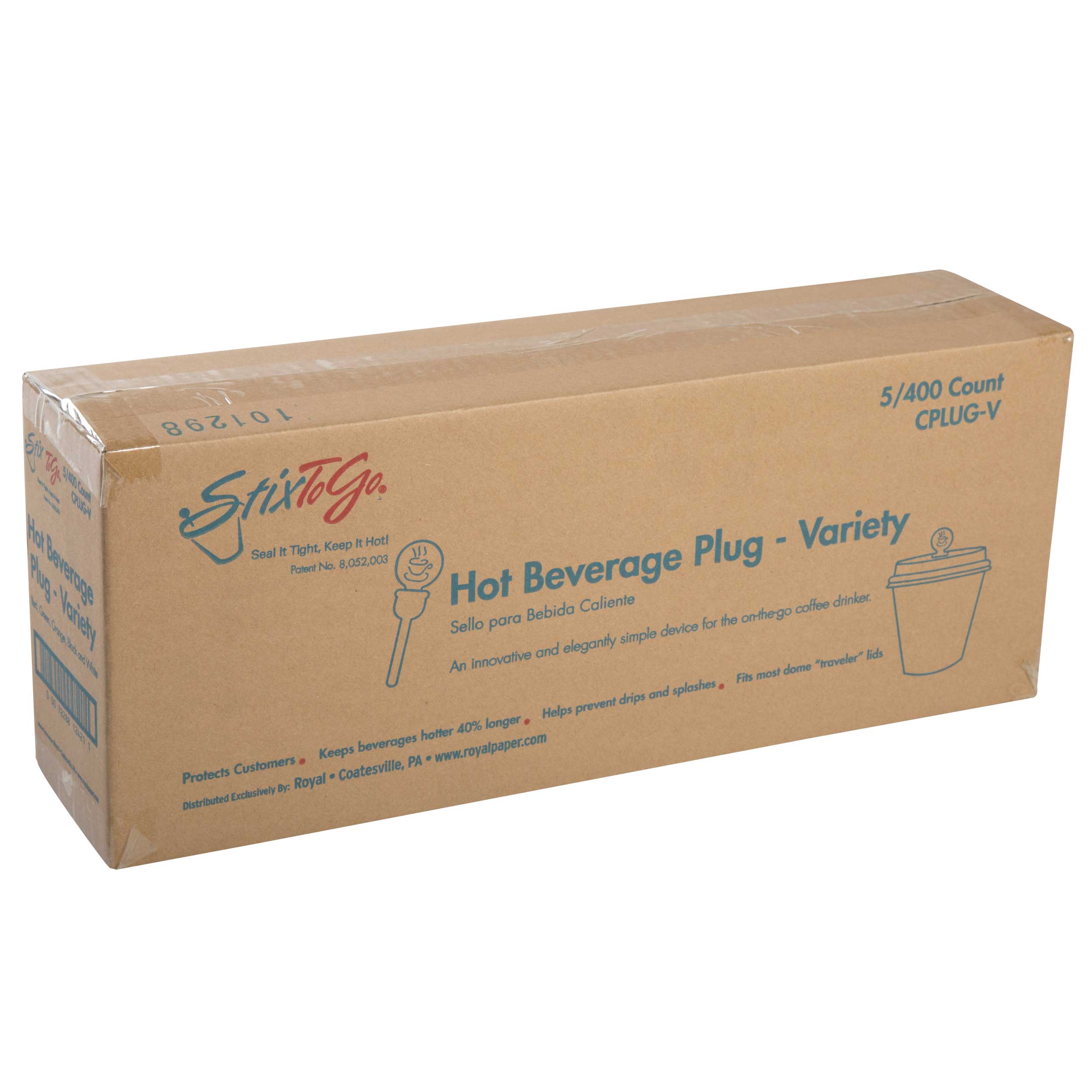 Royal Circle Beverage Plug - Variety Pack -- 2000 per case ...