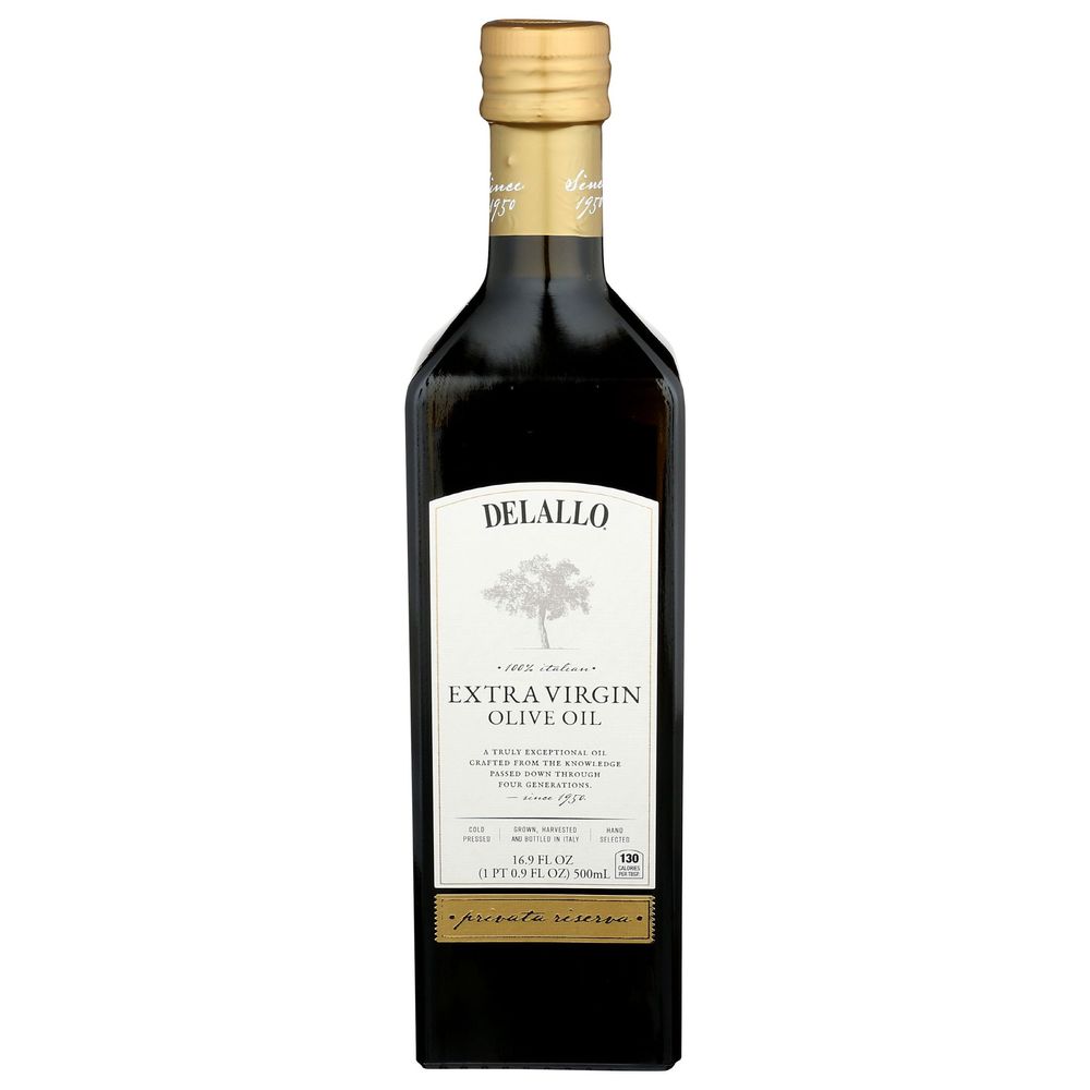 DeLallo Private Reserve 100 Percent Italian Extra Virgin Olive Oil, 16. ...