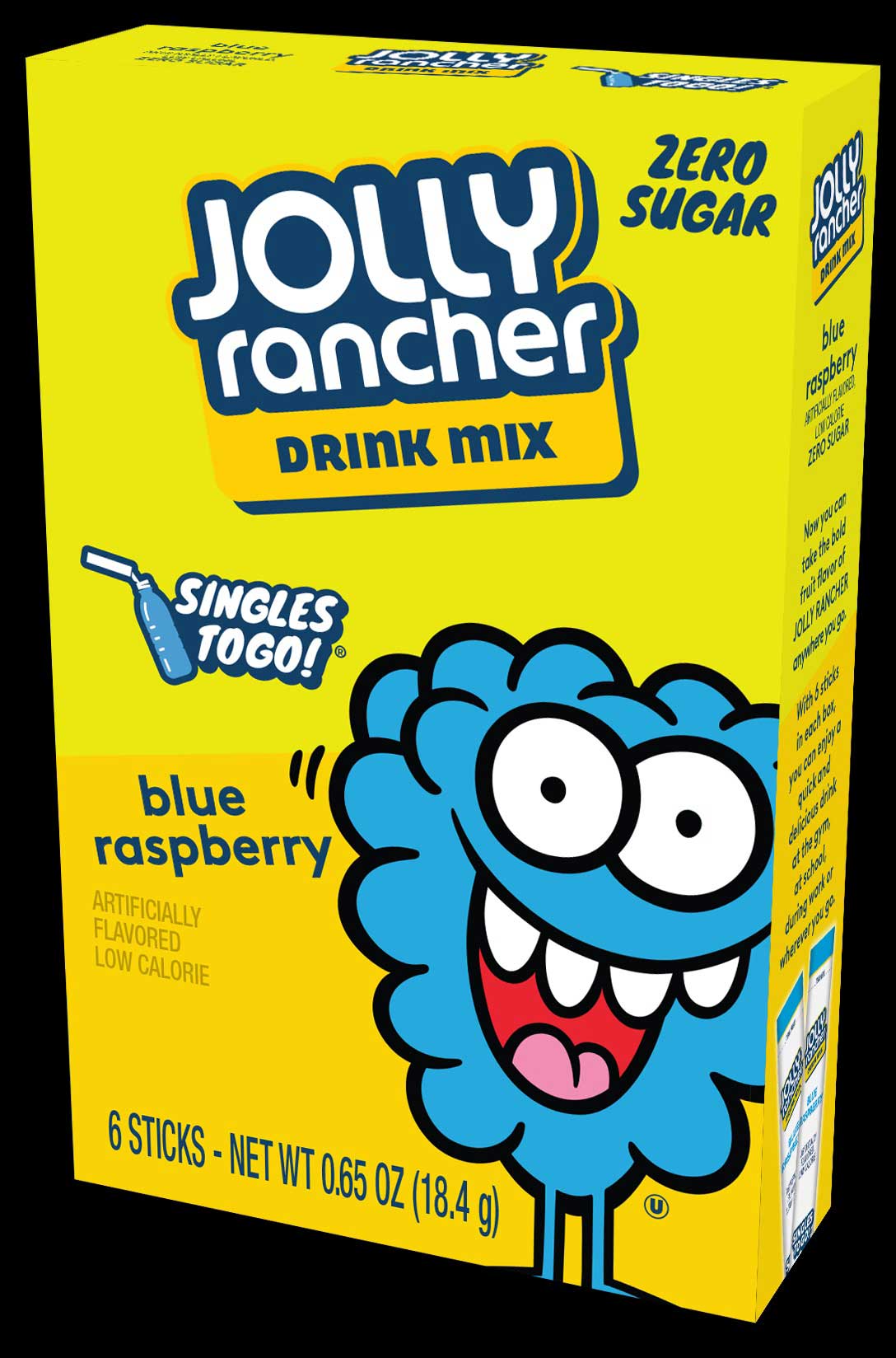 Jolly Rancher Singles To Go Blue Raspberry Powdered Drink Mix, 0.65 ...