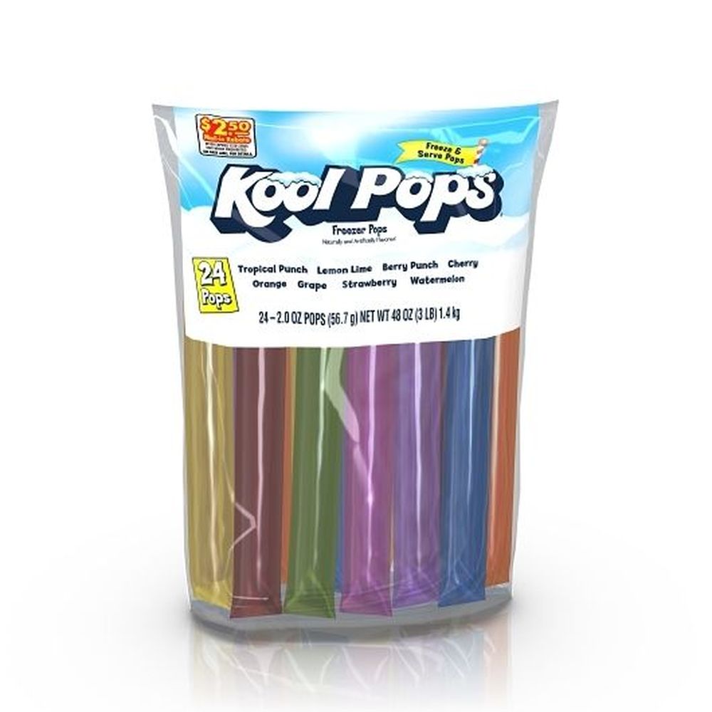 Kool Pops Freezer Bar - Poly Bag Bin Display | FoodServiceDirect