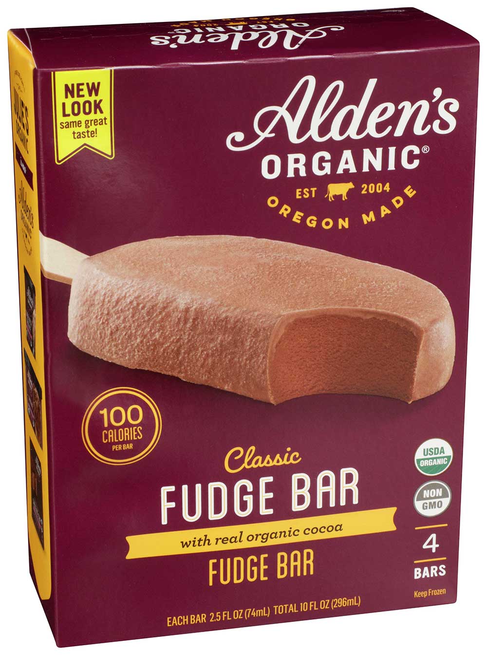 Aldens Organic Fudge Ice Cream Bar | FoodServiceDirect