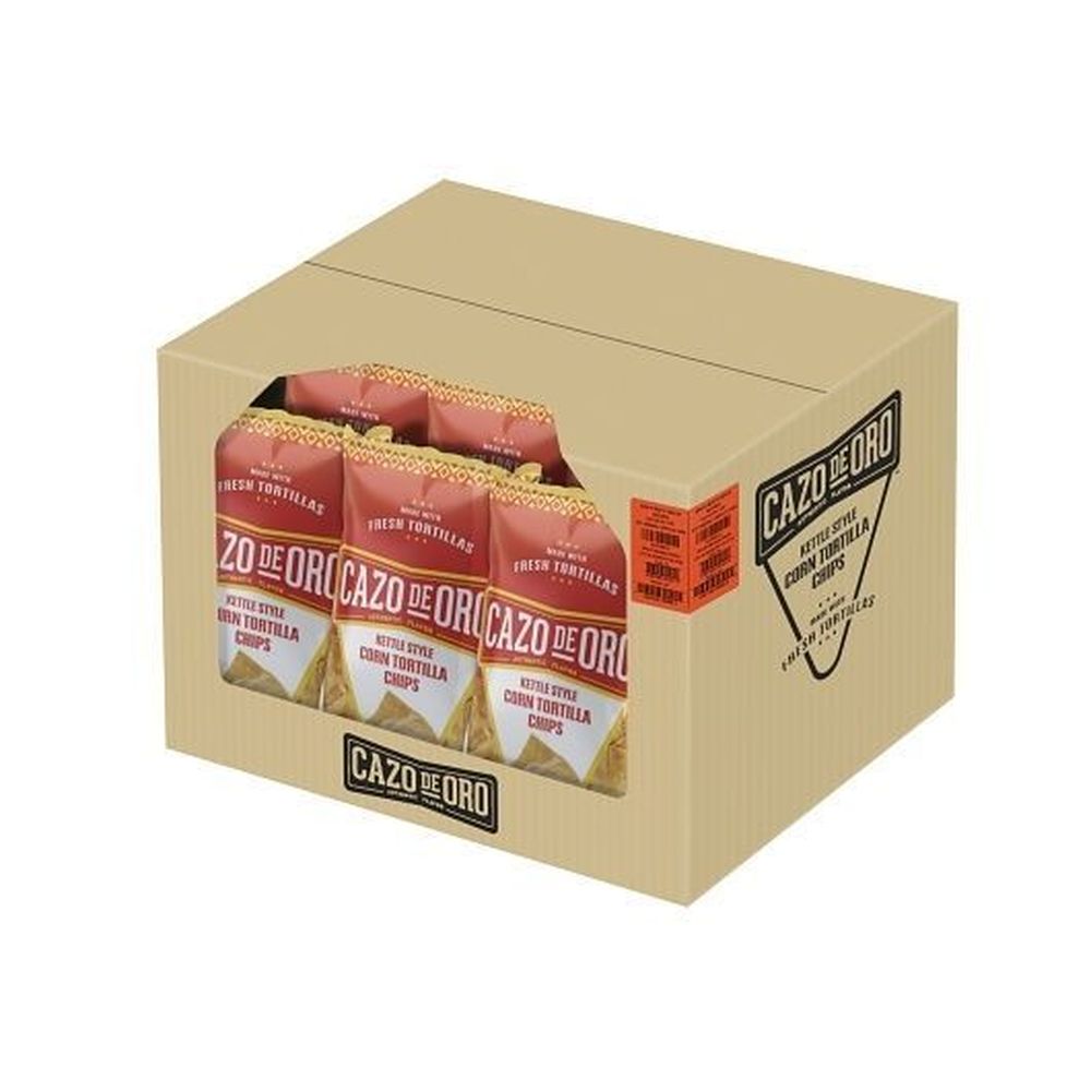 Cazo De Oro Box Of Original Tortilla Chips, 11 Ounce -- 9 per case ...