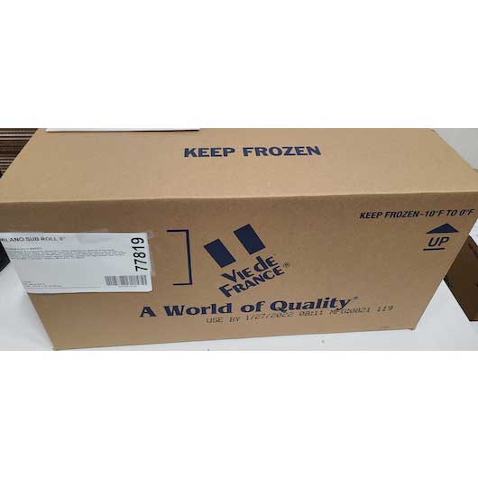 Vie De France Milano Sub Roll Case | FoodServiceDirect
