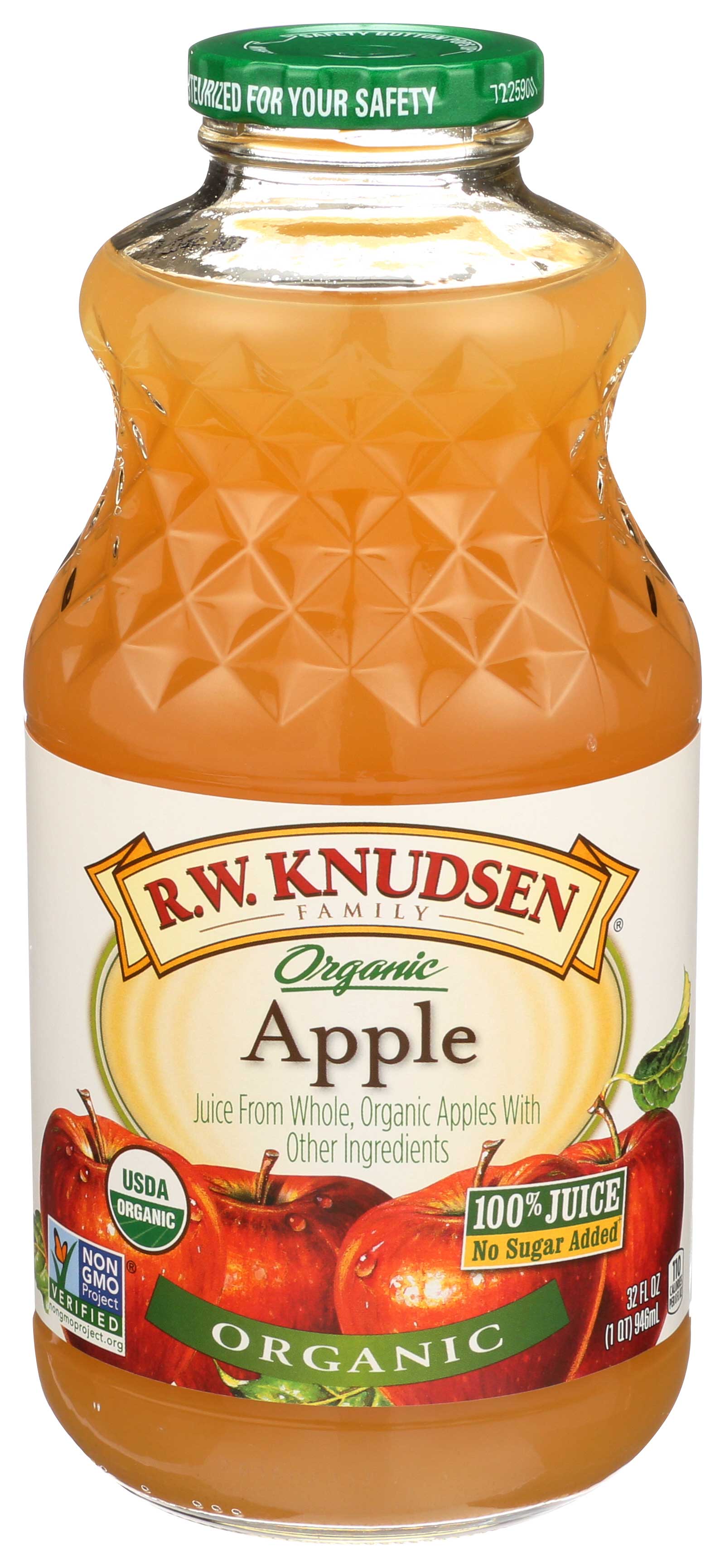 R.W. Knudsen Organic Apple Juice Case | FoodServiceDirect