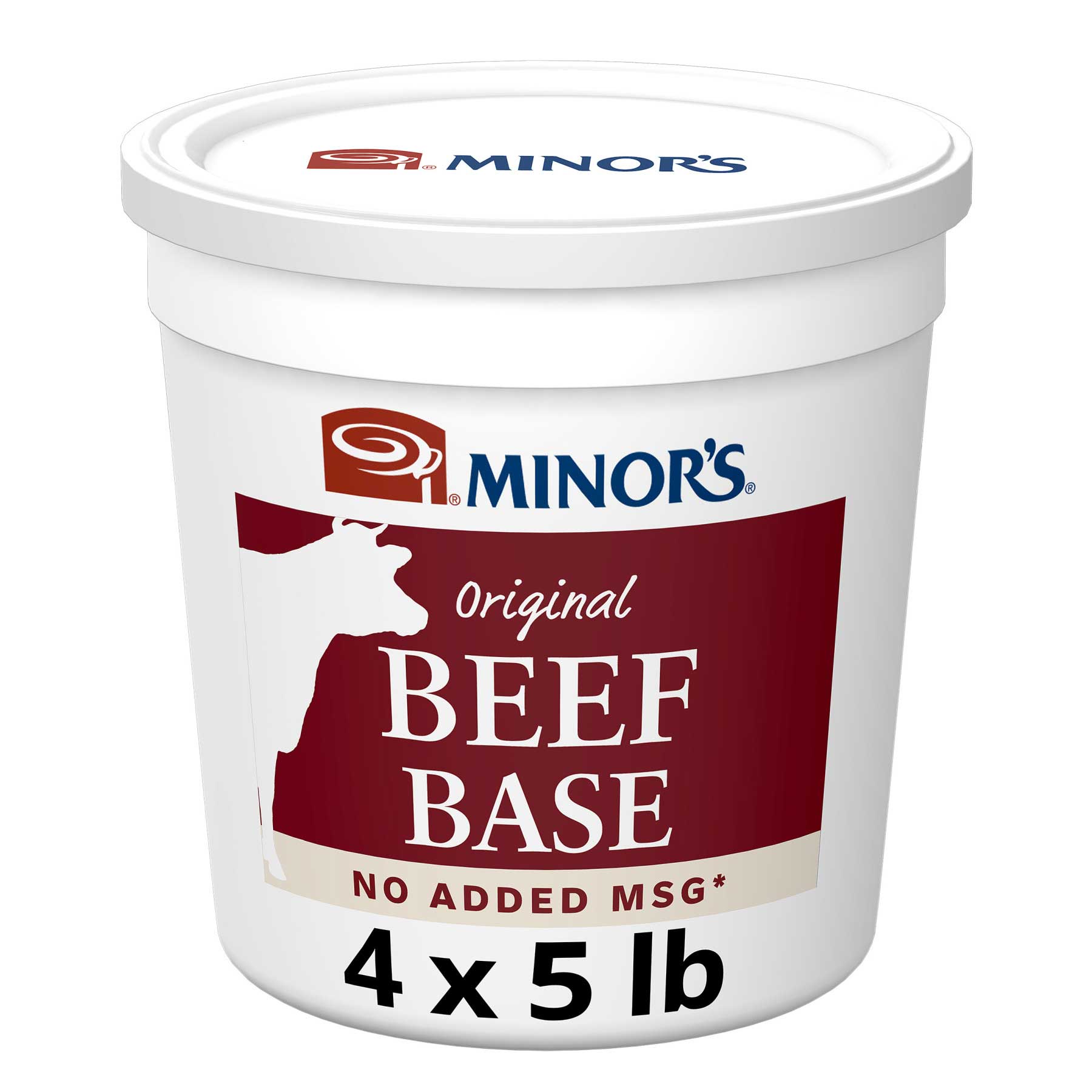 Nestle Minors No Added MSG Beef Base, 5 Pound -- 4 per case.