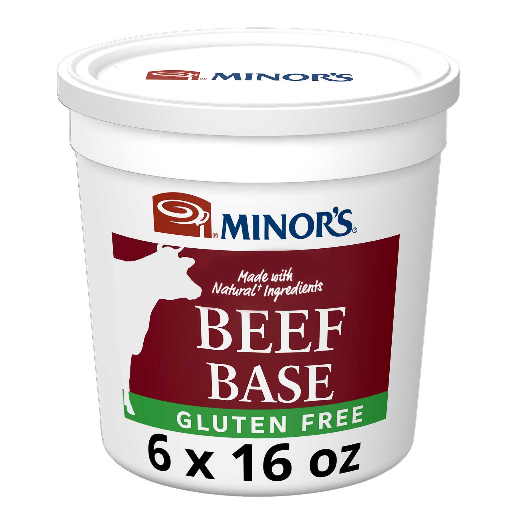 Nestle Minors All Natural Beef Base, 1 Pound -- 6 per case.