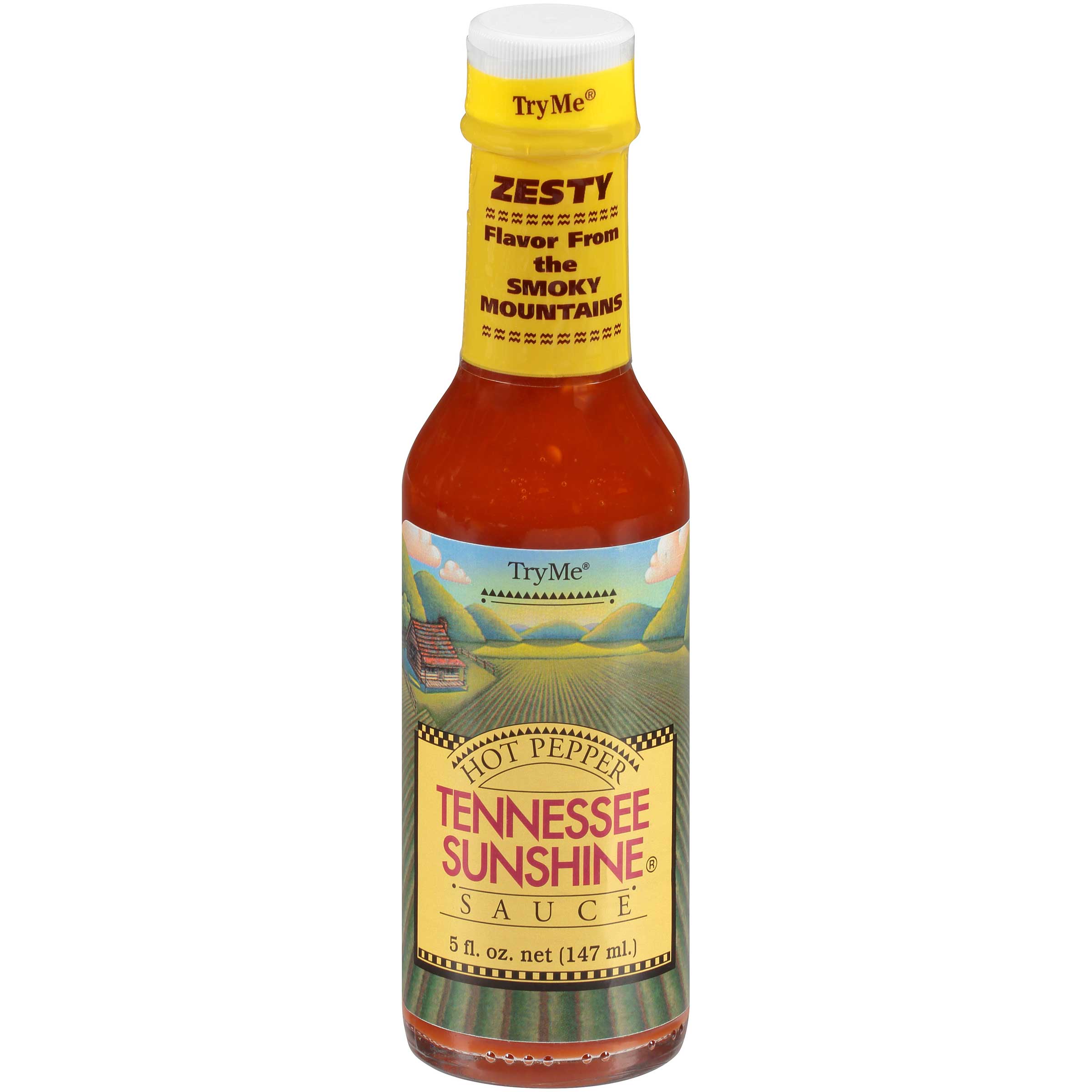 Try Me Tennessee Sunshine Sauce, 5 Fluid Ounce -- 6 per case.
