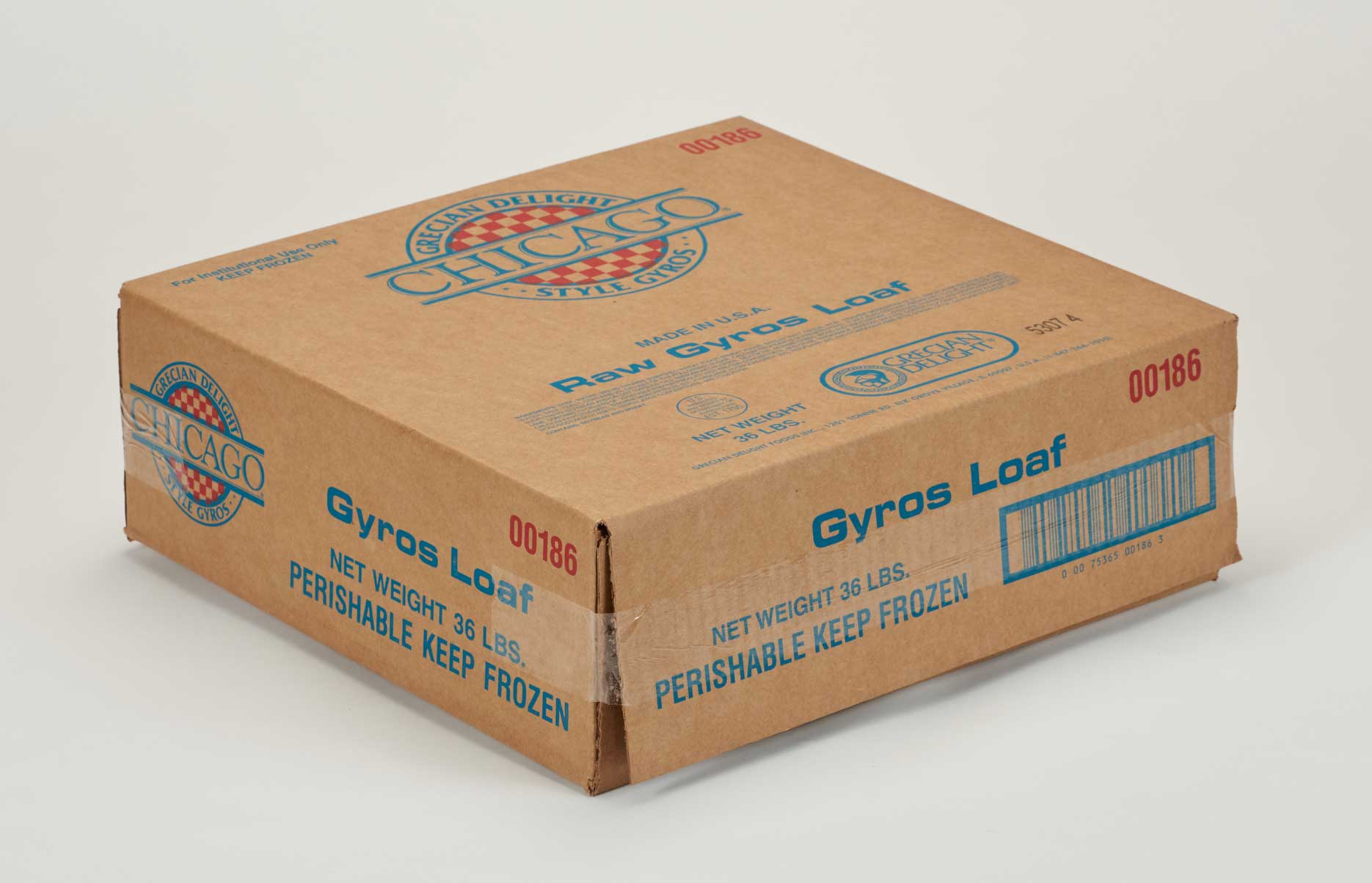 Grecian Delight Chicago Style Mini Gyro Cone Case | FoodServiceDirect