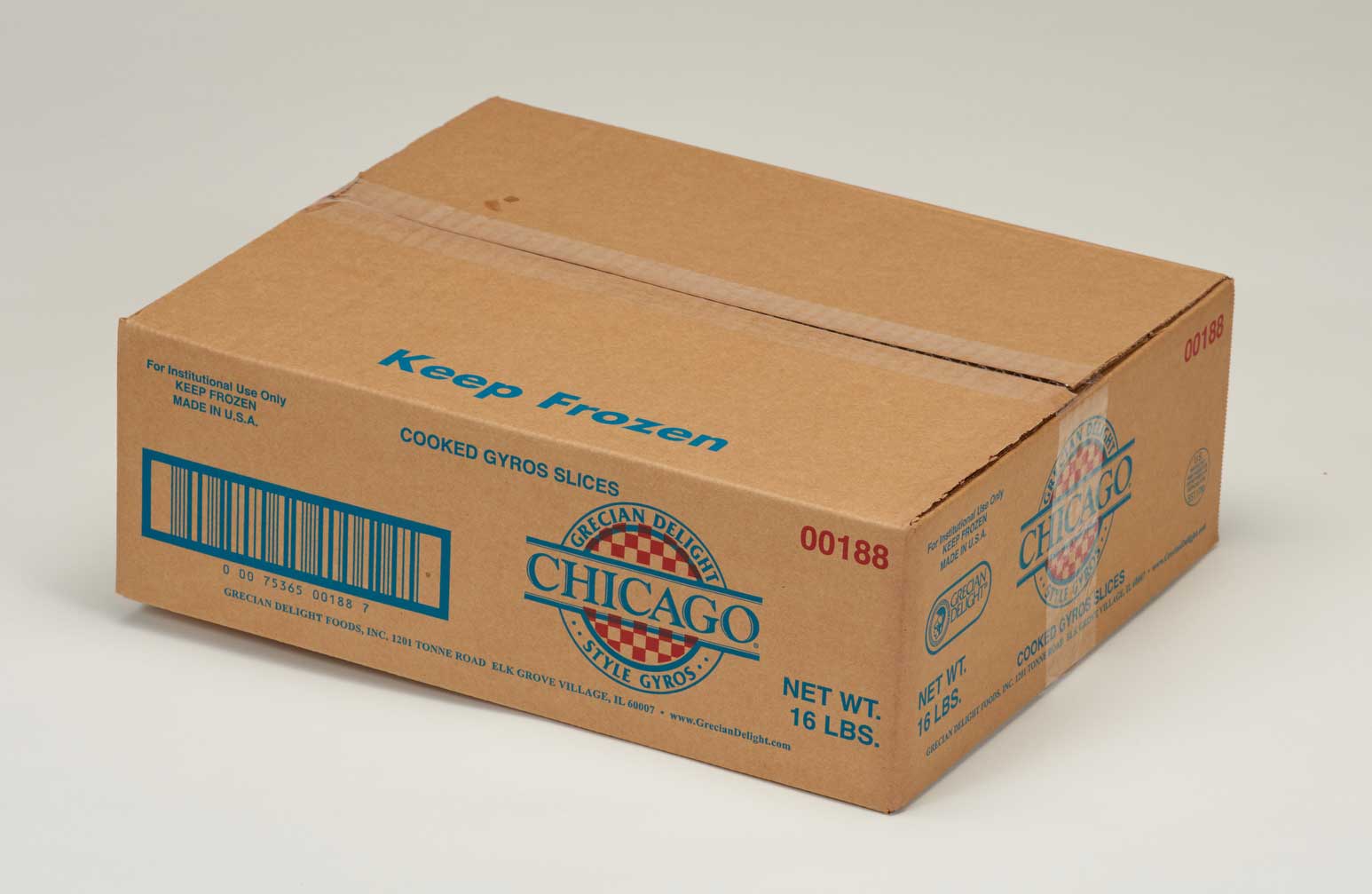 Grecian Delight Chicago Style Pre Cooked Gyro Meat Slices, 4 Pound -- 4 ...