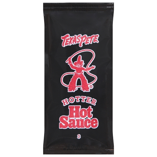 Texas Pete Hotter Hot Sauce, 7 Gram Packet -- 200 per case ...