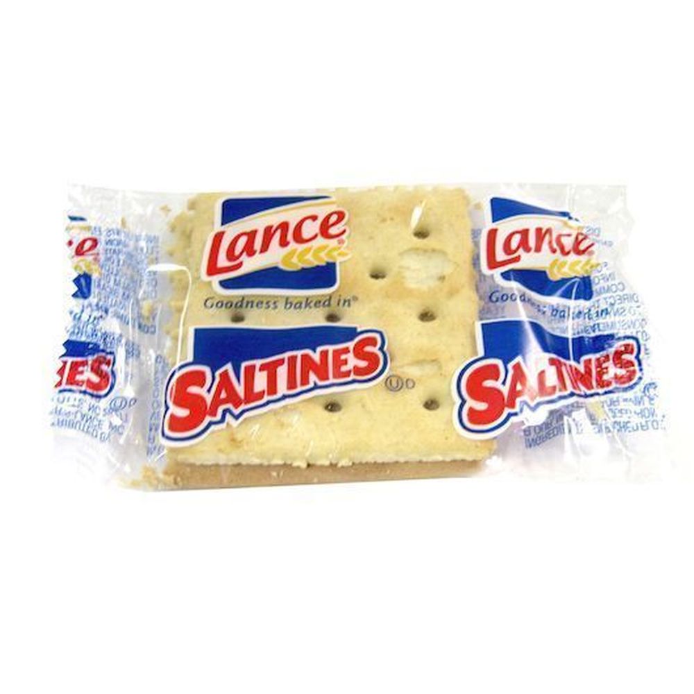 Lance Saltines Salted Soda Cracker, 2 count -- 500 per case