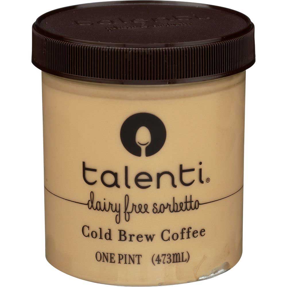 Talenti Cold Brew Coffee Dairy Free Sorbetto, 16 Fluid Ounce -- 8 per case