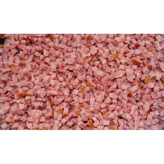 Rose Packing Fully Smoked Cooked Diced Canadian Bacon with Natural ...