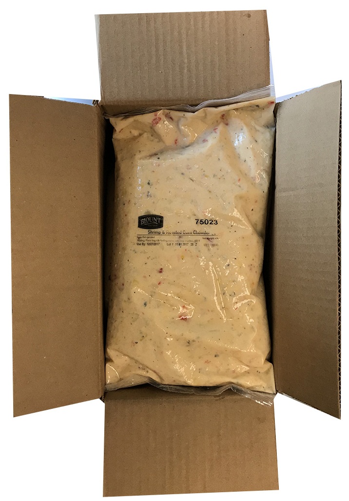 Blount Shrimp and Roasted Corn Chowder Case | FoodServiceDirect