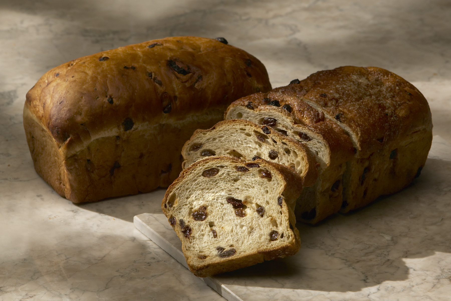Gonnella Plain Raisin Loaf Dough, 23 Ounce -- 20 per case.
