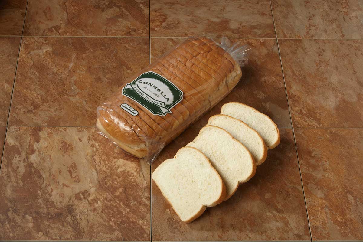 Gonnella Baking Sliced White Bread Loaves, 5/8 inch -- 8 per case ...