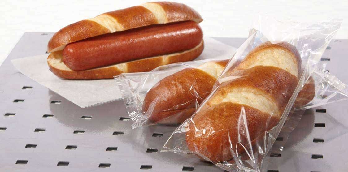 Gonnella Baking Company Pretzel Hot Dog Bun Case | FoodServiceDirect