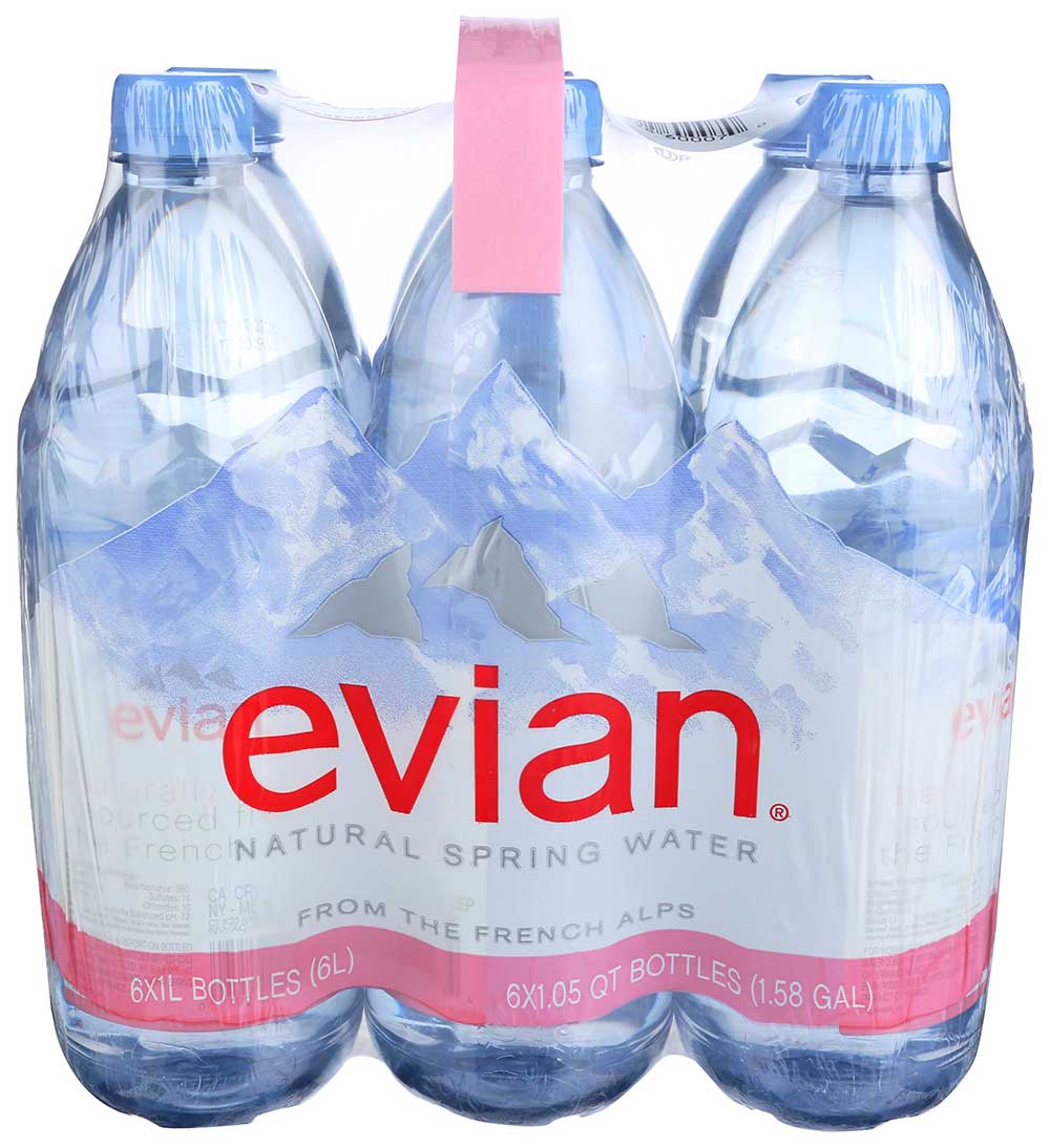 Evian Natural Spring Water Case | FoodServiceDirect