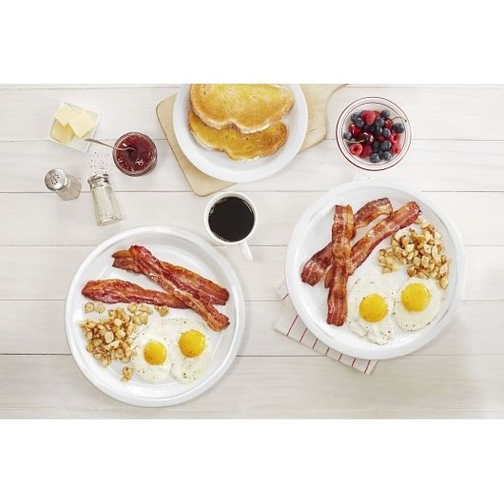 breakfast buffet bacon