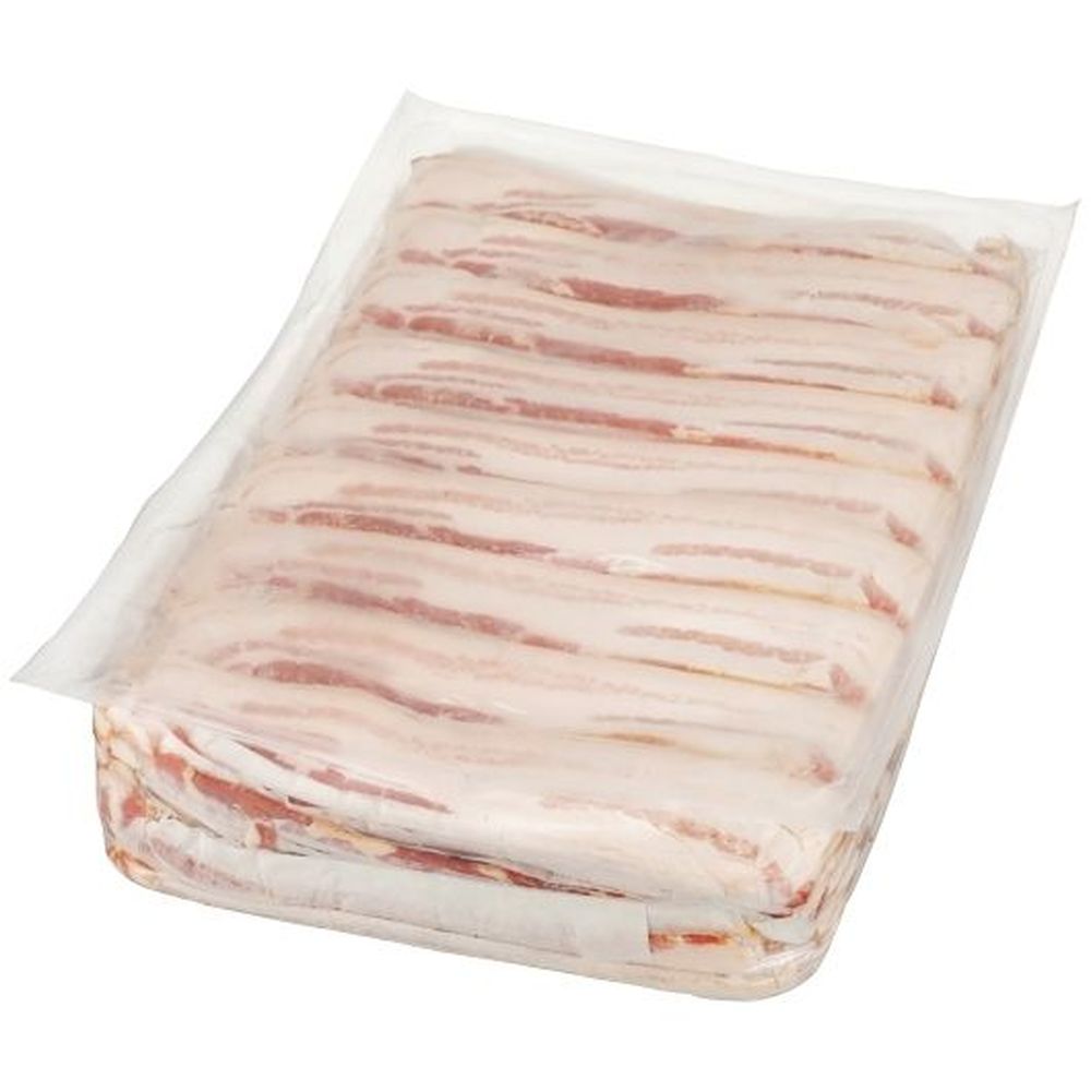 Pioneer Lo Gas Flushed Sugar Cured Applewood Smoked Buffet Bacon, 15 Pound