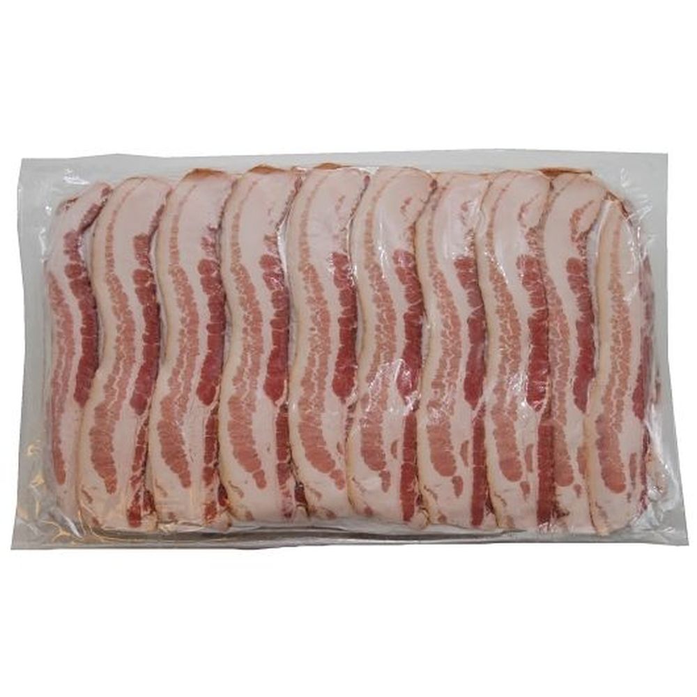 Dailys 3/16 inch Gas Flushed Layout Cherry Applewood Smoked Bacon, 15 Pound