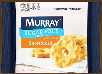 Murray Sugar Free Shortbread Cookies, 7.7 Ounce -- 12 per case ...