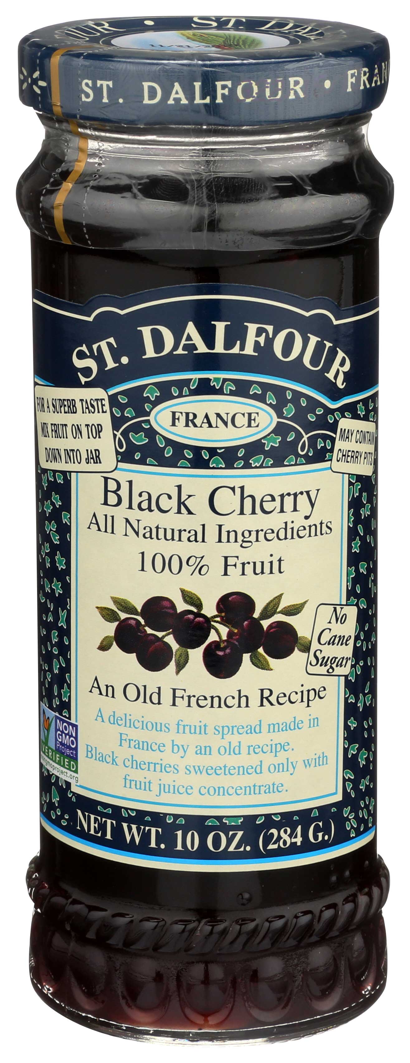 St. Dalfour Blueberry Consv, 10 Ounce -- 6 per case
