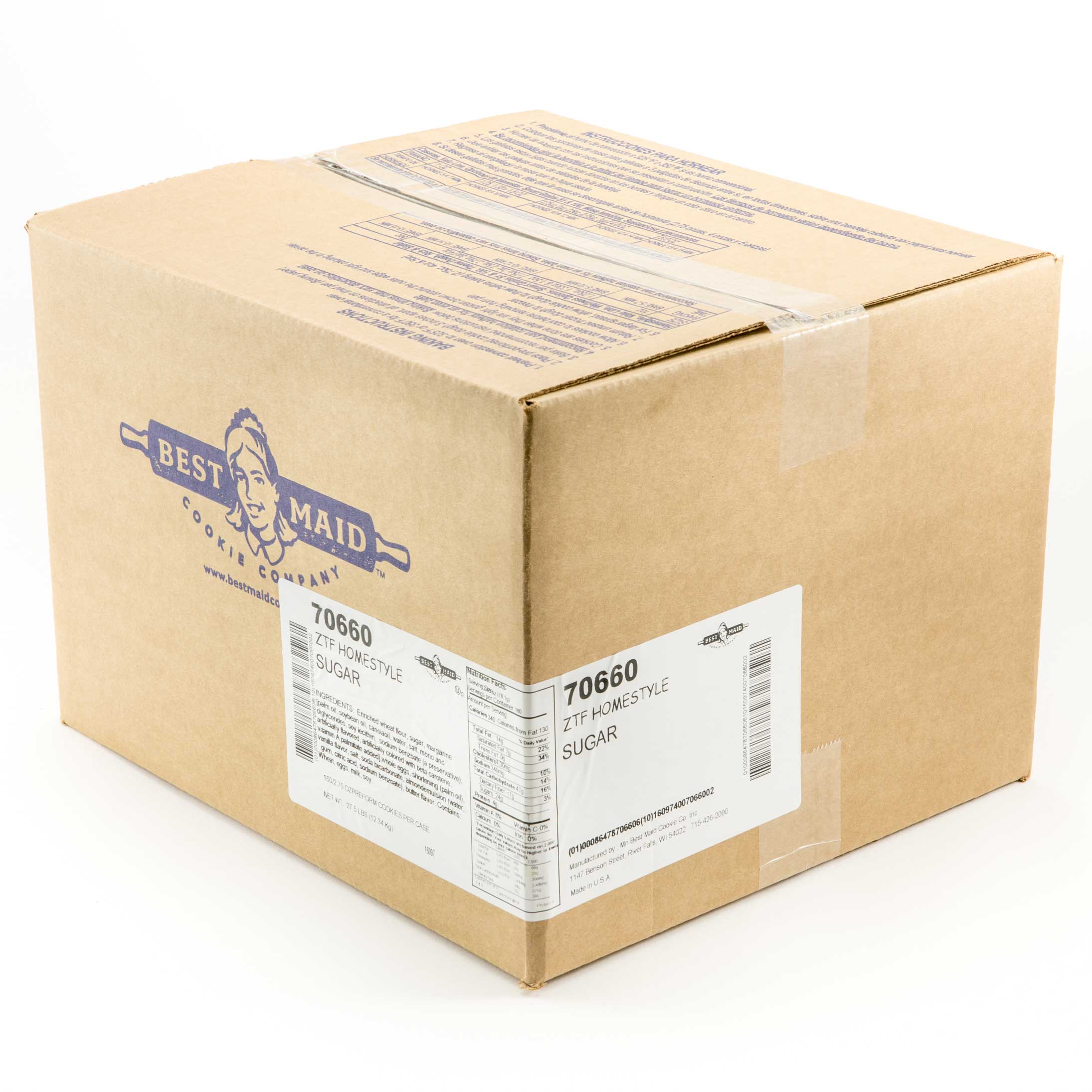 Best Maid Sugar Homestyle Cookies Case | FoodServiceDirect