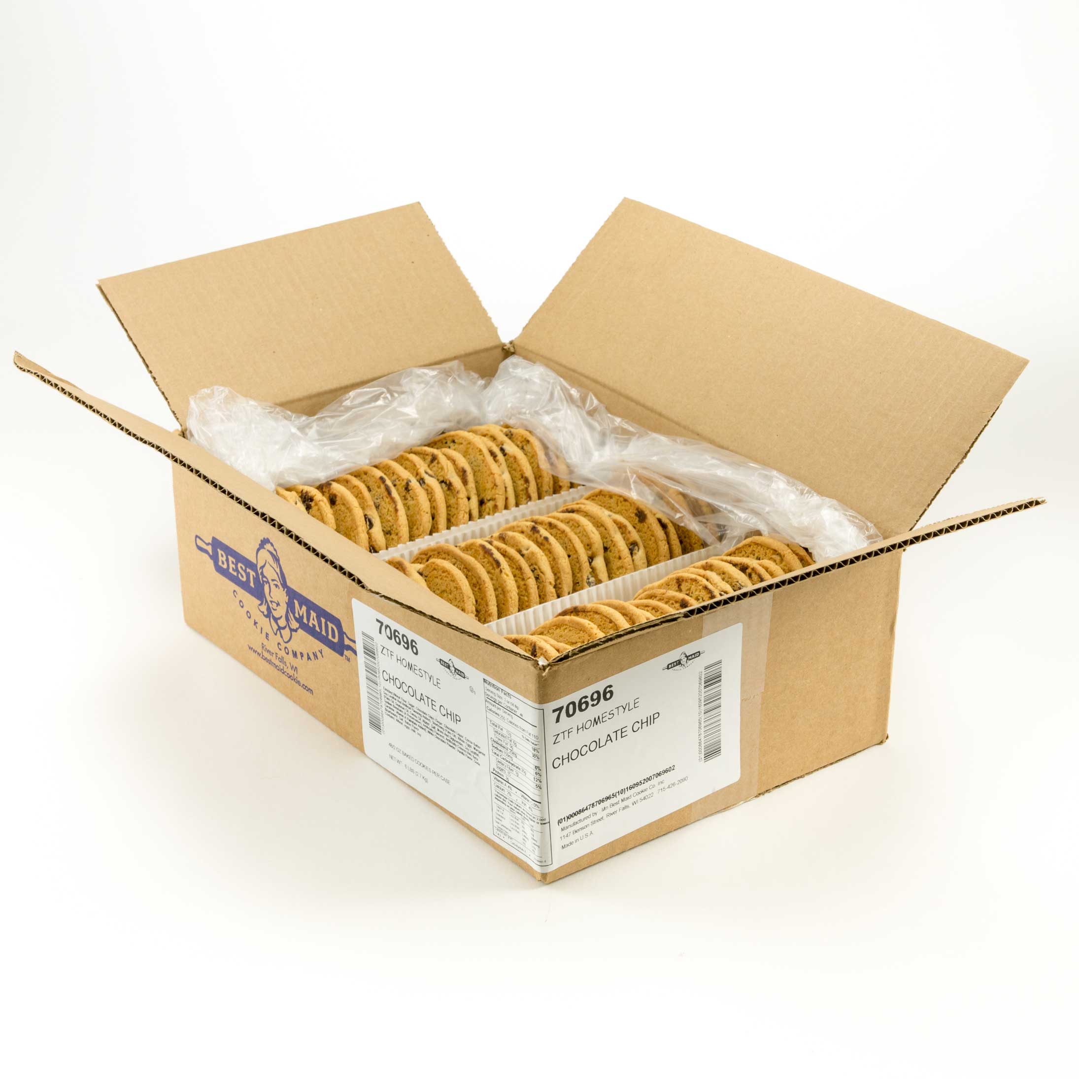 Best Maid Homestyle Chocolate Chip Cookie Case | FoodServiceDirect