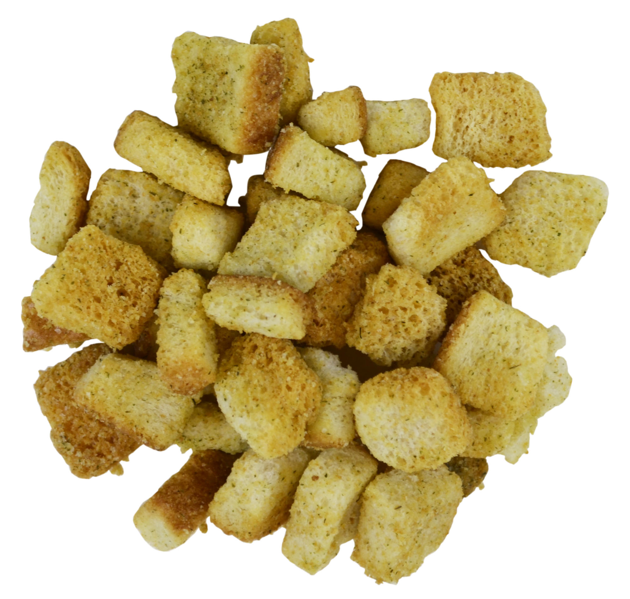Fresh Gourmet Single Serve French Garlic Croutons | FoodServiceDirect