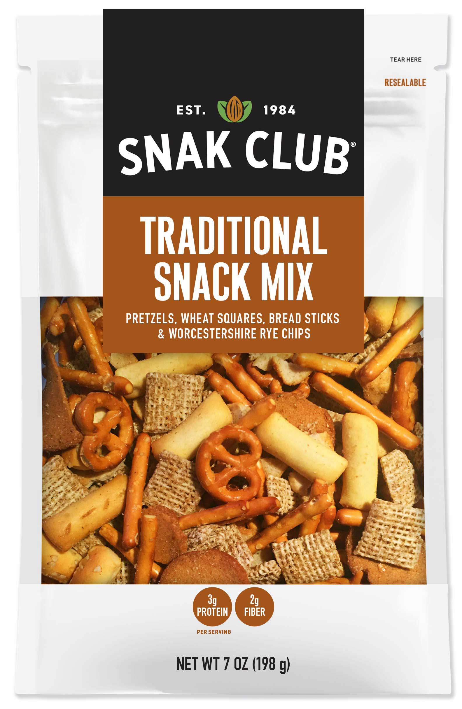 Century Snacks Traditional Snack Mix, 7 Ounce -- 6 per case