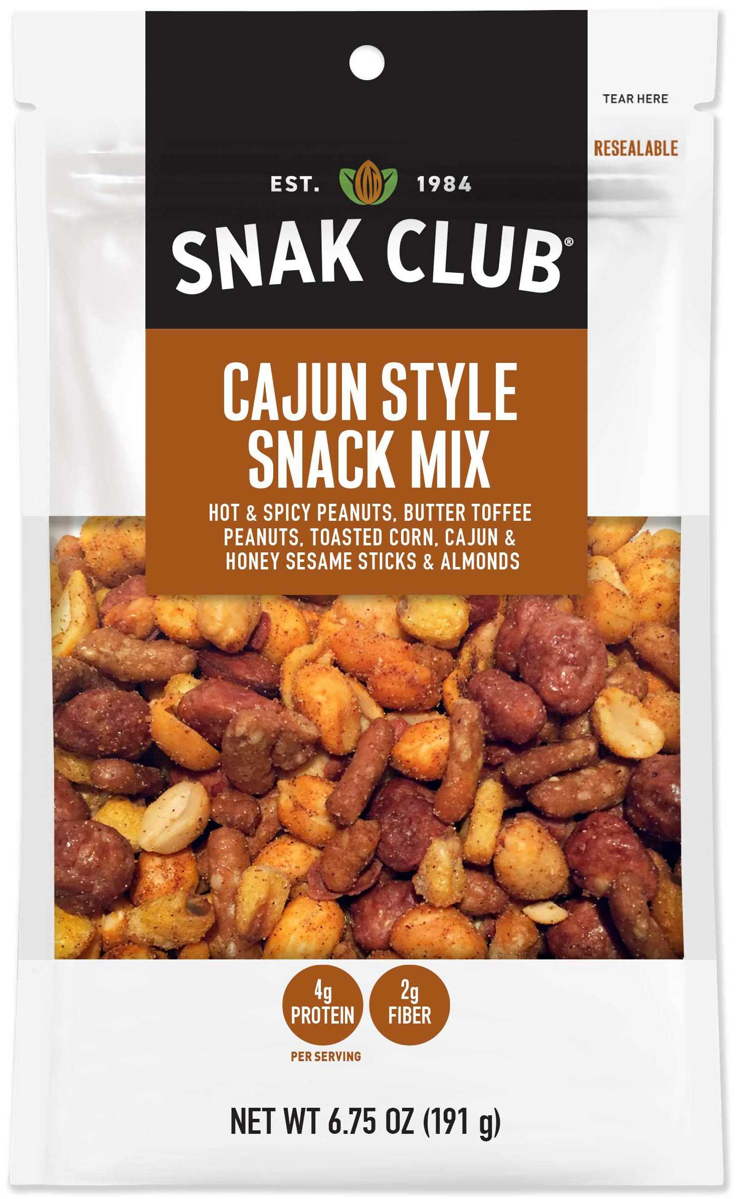 Century Snacks Cajun Style Savory Snack Mix, 6.75 Ounce -- 6 per case ...