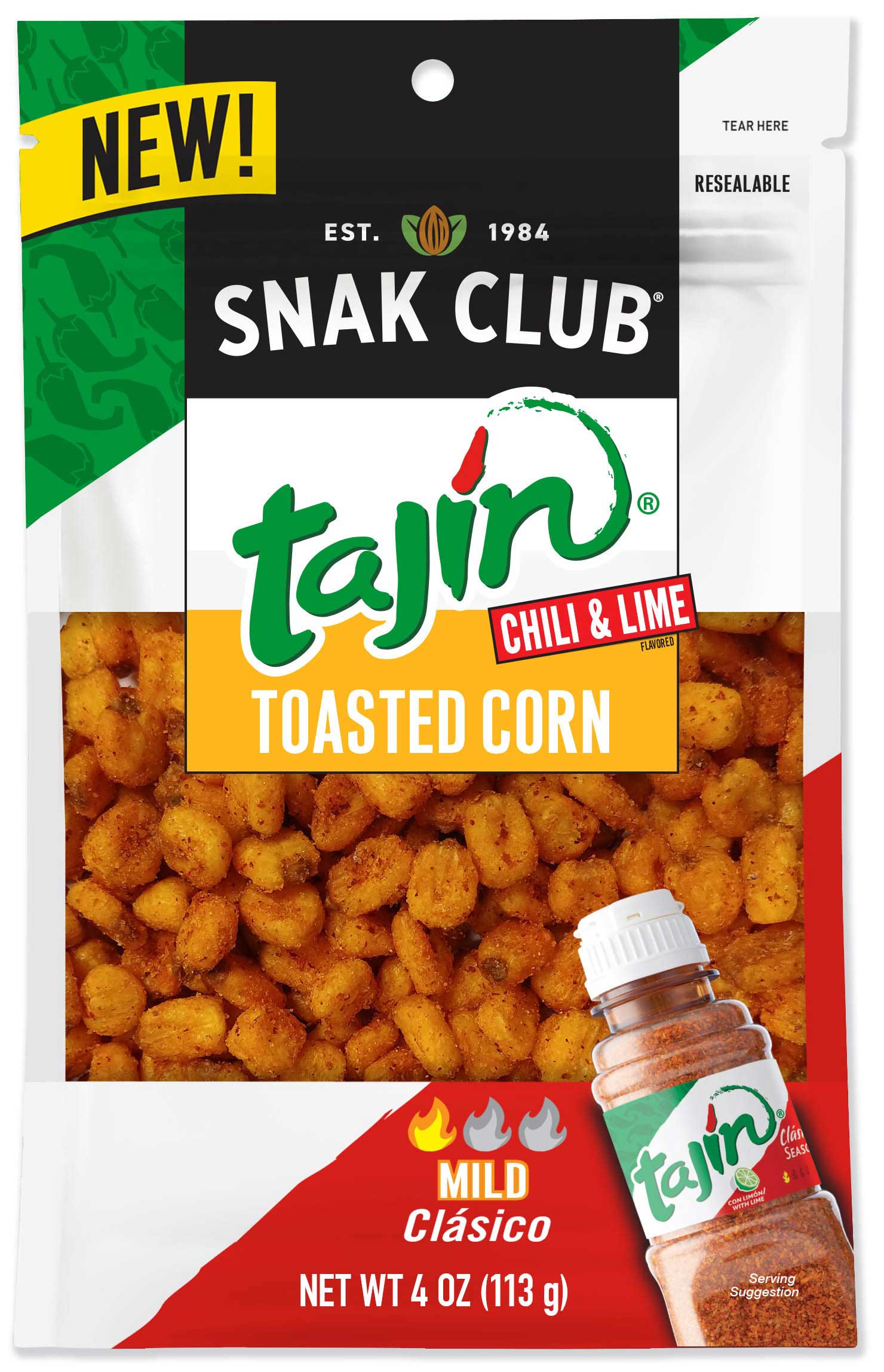 Century Snacks Tajin Classico Toasted Corn Case | FoodServiceDirect