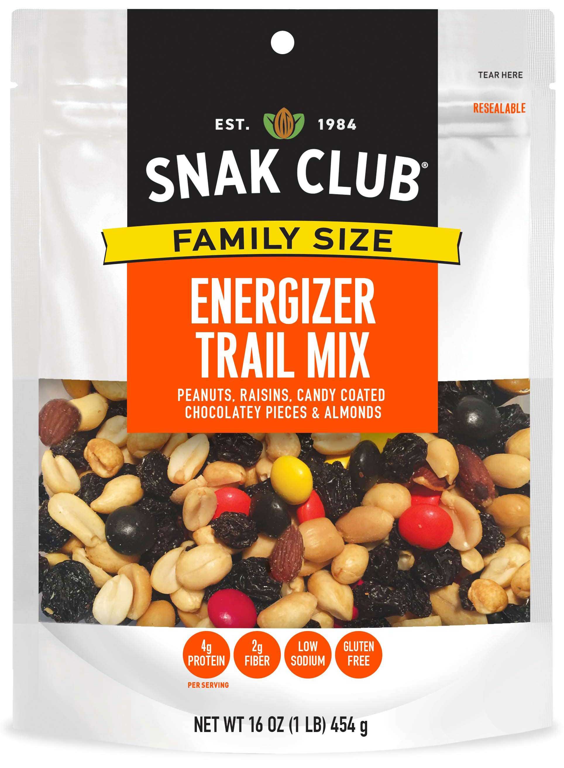 Century Snacks Family Size Energizer Trail Mix, 16 Ounce -- 6 per case