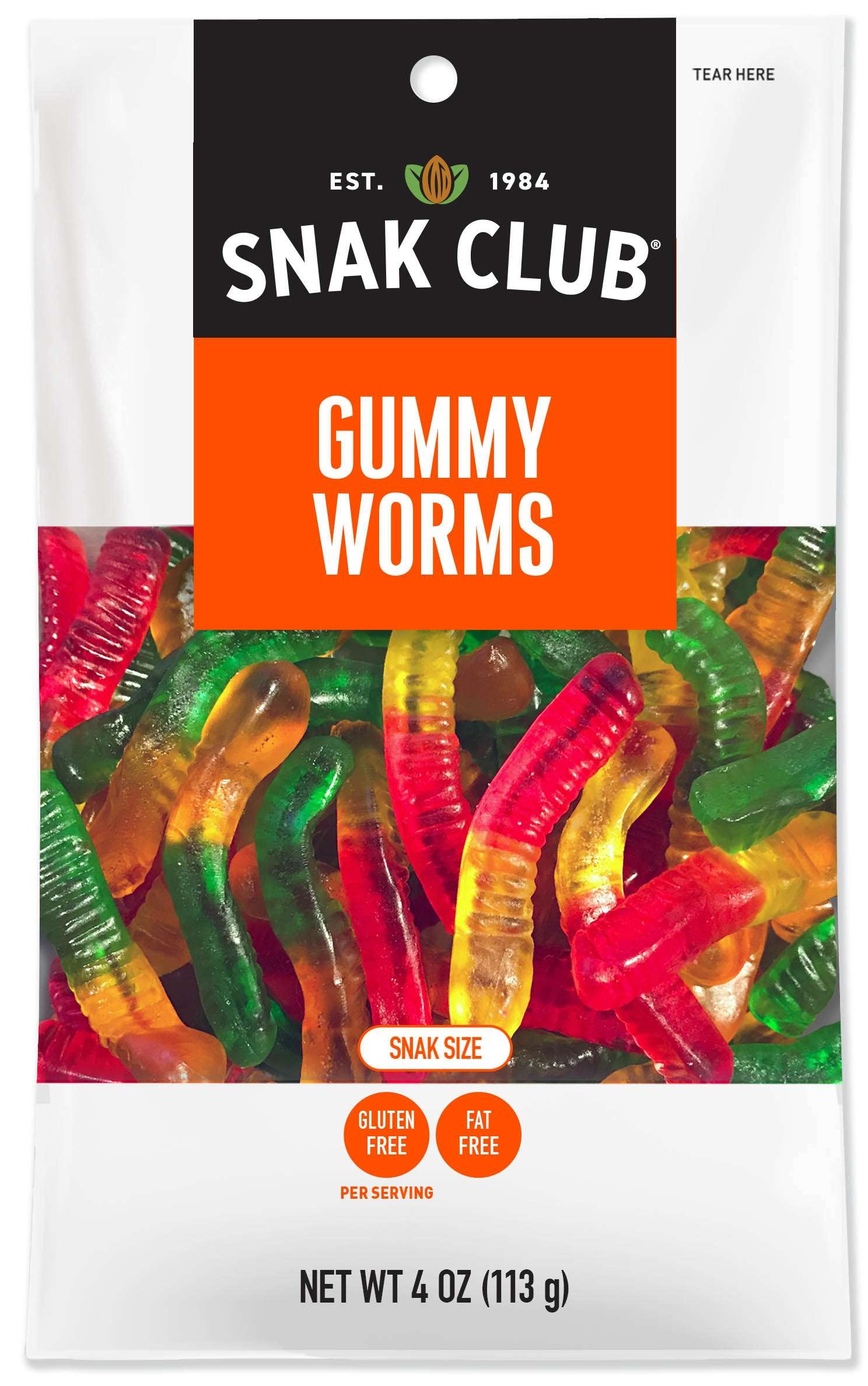 Century Snacks Snak Club Gummy Worms | FoodServiceDirect