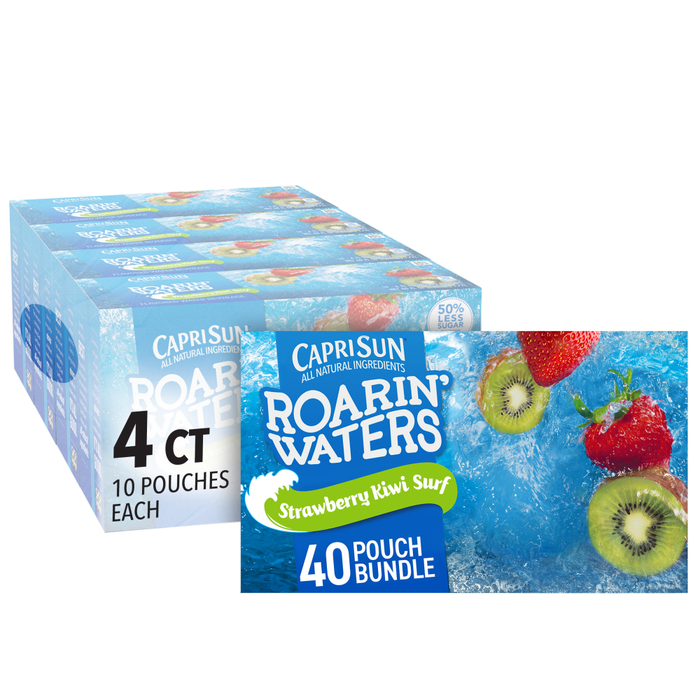 Capri Sun Roarin Waters Strawberry Kiwi Drink Case | FoodServiceDirect