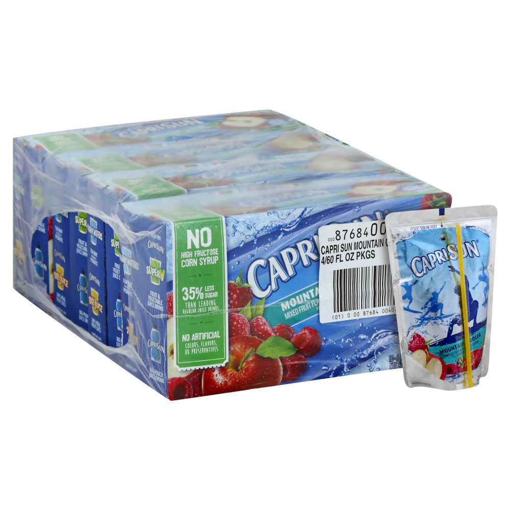 Capri Sun Mountain Cooler Juice Drink Case | FoodServiceDirect