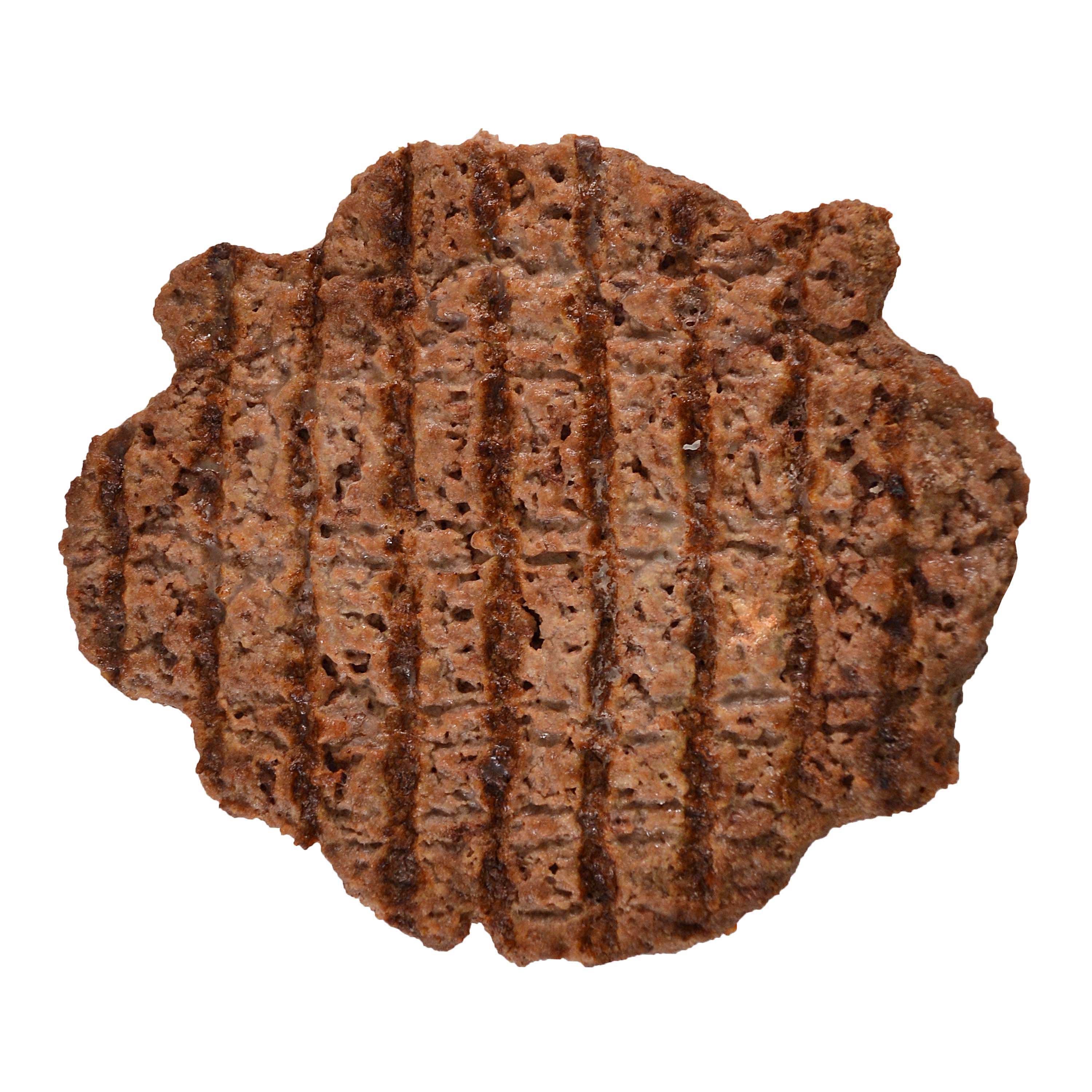 Kings Command Foods Old Fashioned Cooked Beef Steak Burger, 5 Ounce ...