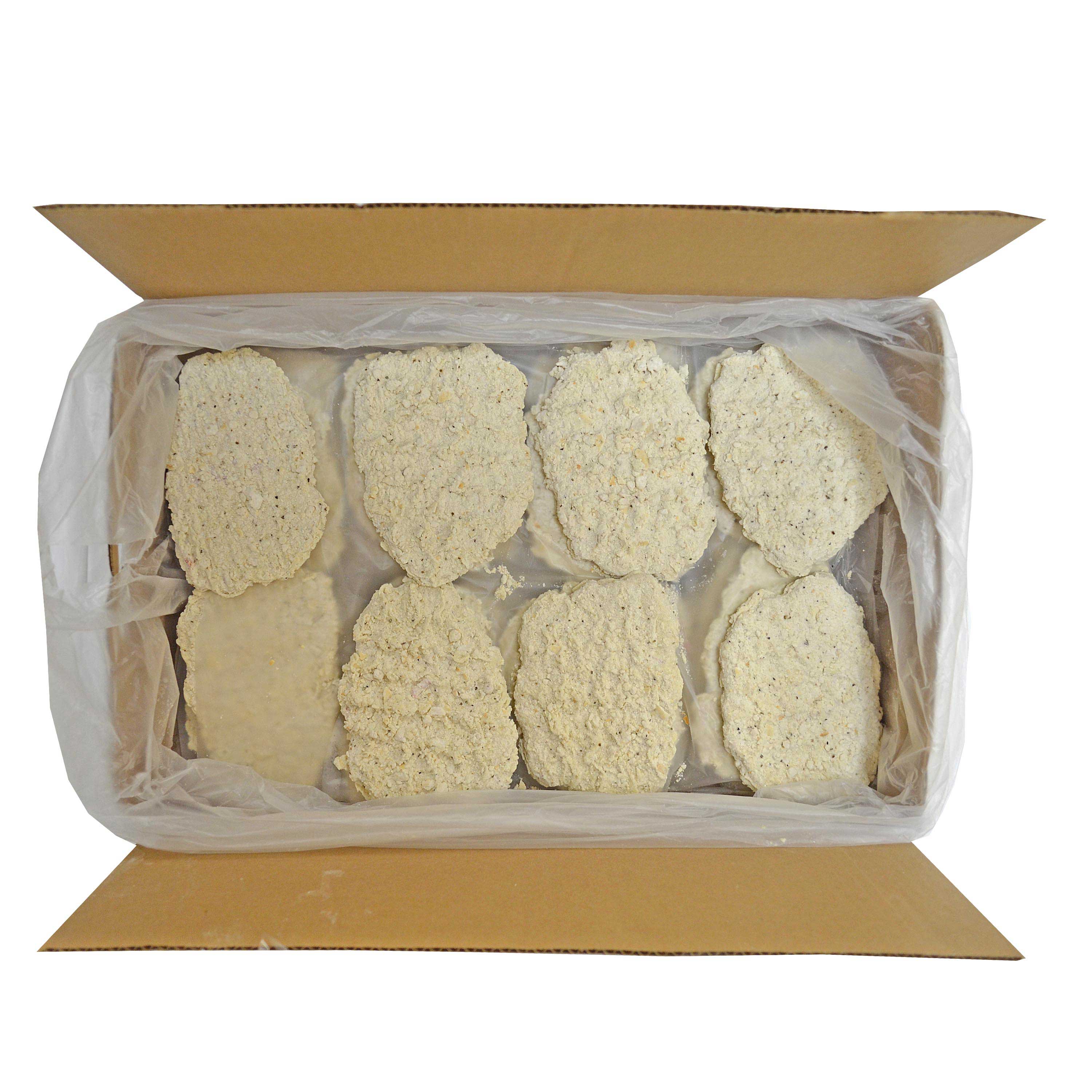 Kings Command Foods Raw Chicken Fried Beef Steak - Southern Style, 5.3 ...