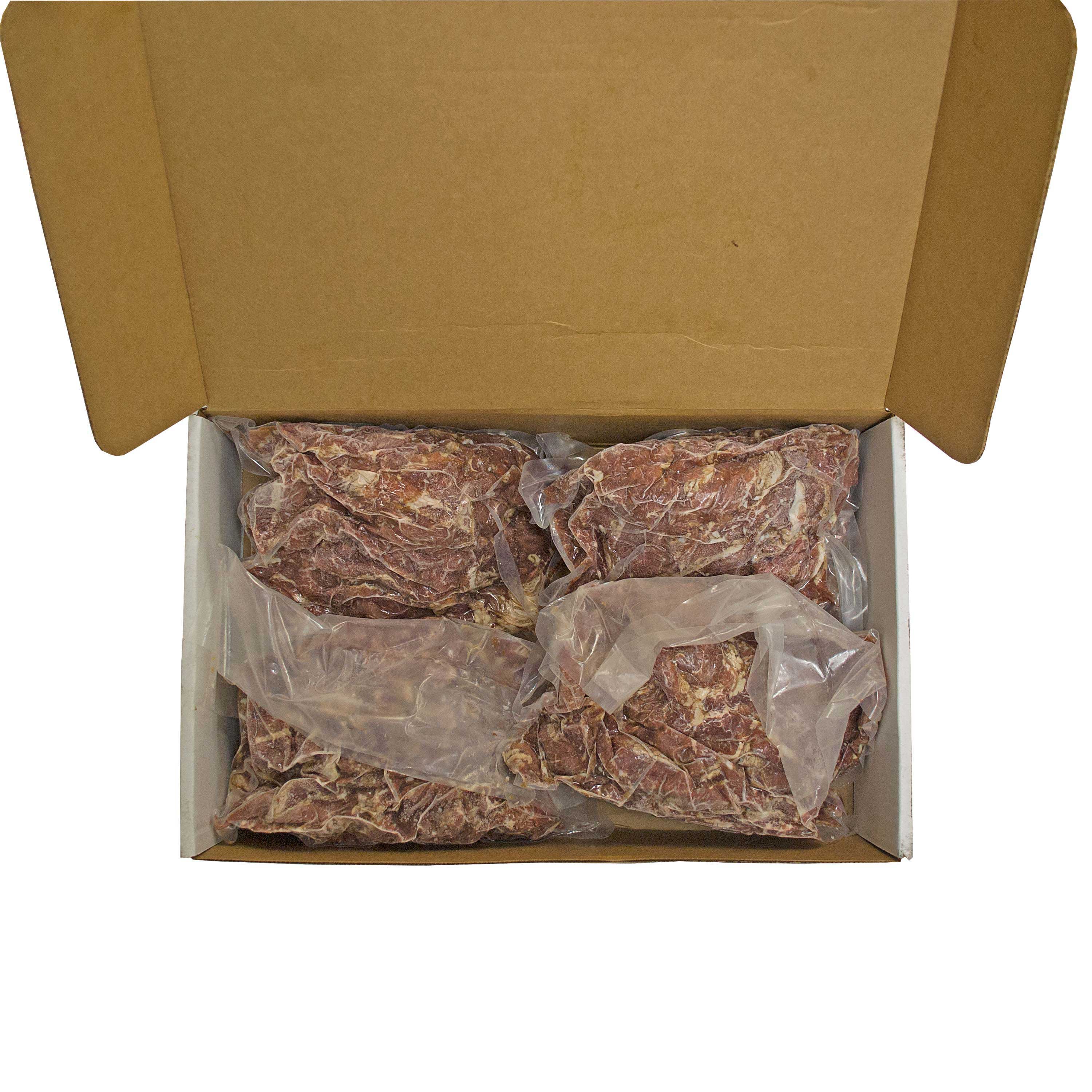 Kings Command Foods Seasoned Cooked Beef Steak Case | FoodServiceDirect