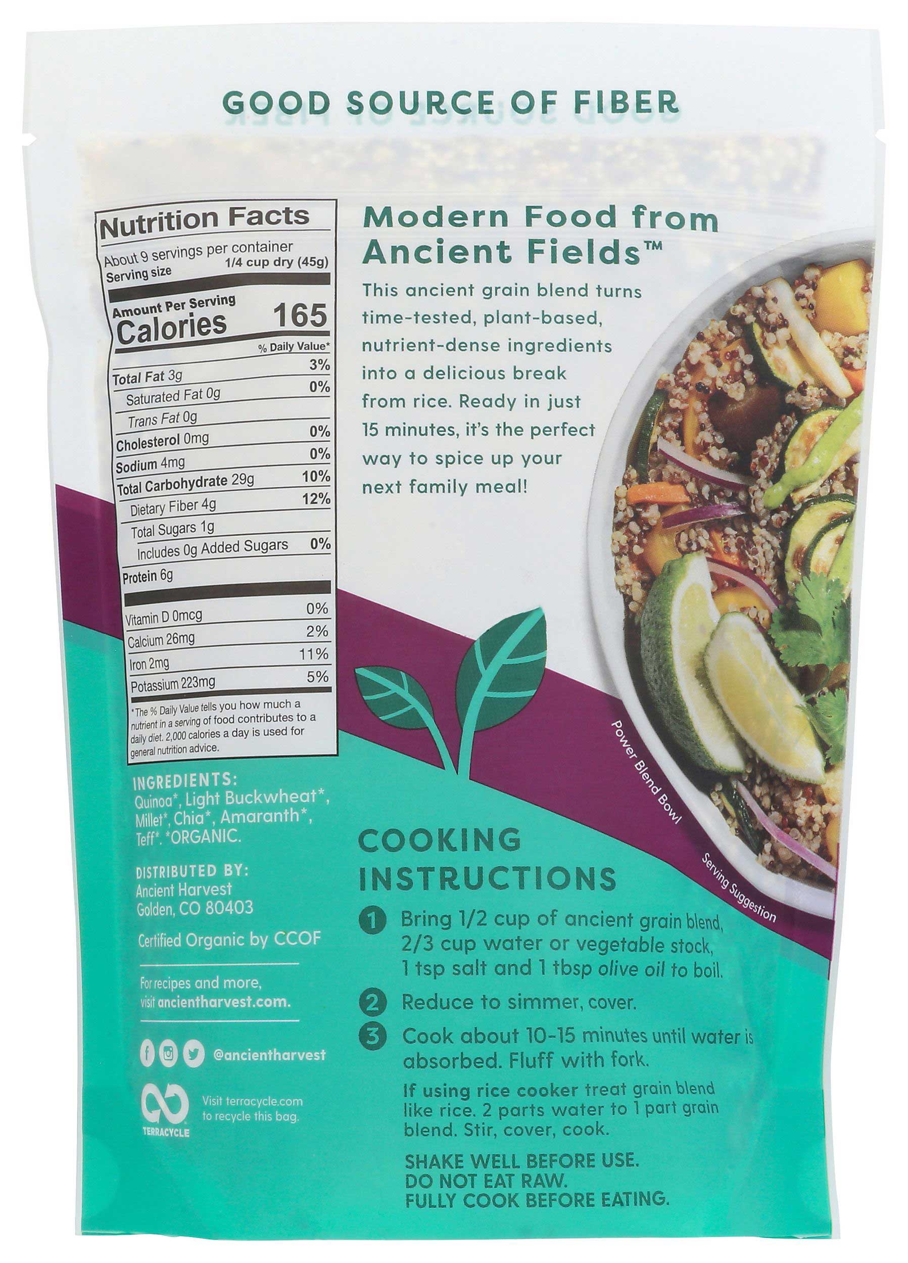 how to cook ancient harvest quinoa