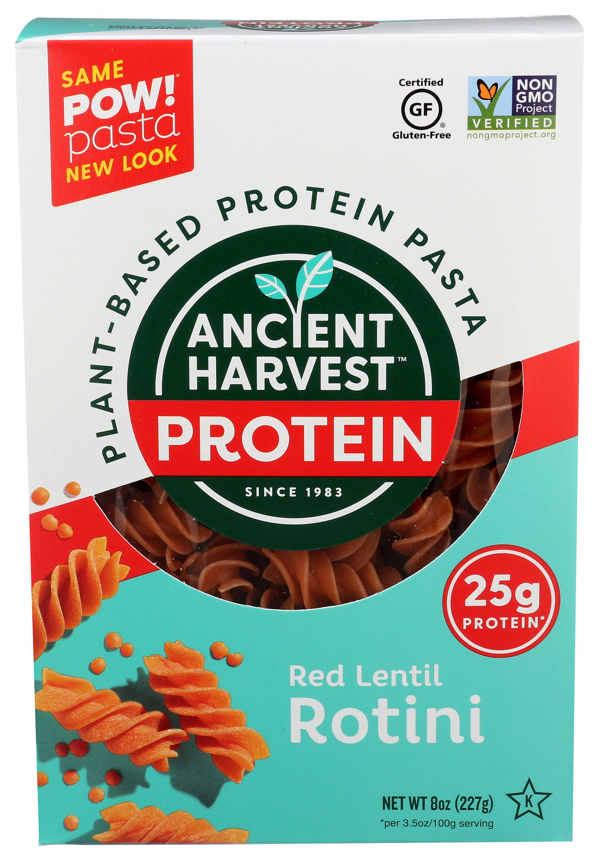 Ancient Harvest Red Lentil Rotini Pasta Case | FoodServiceDirect