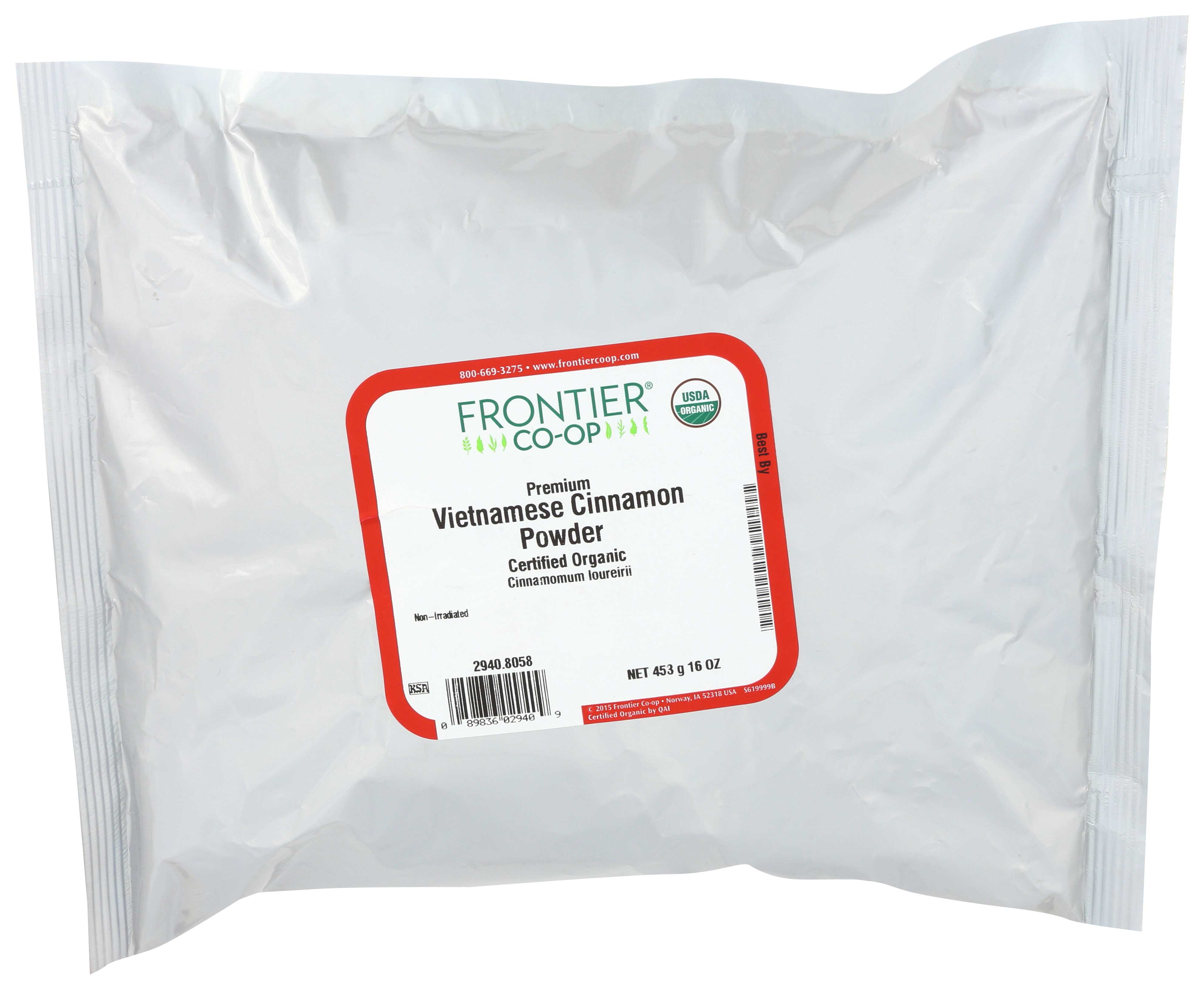 Frontier Herb Organic Cinnamon Vietnamese Powder Seasoning ...