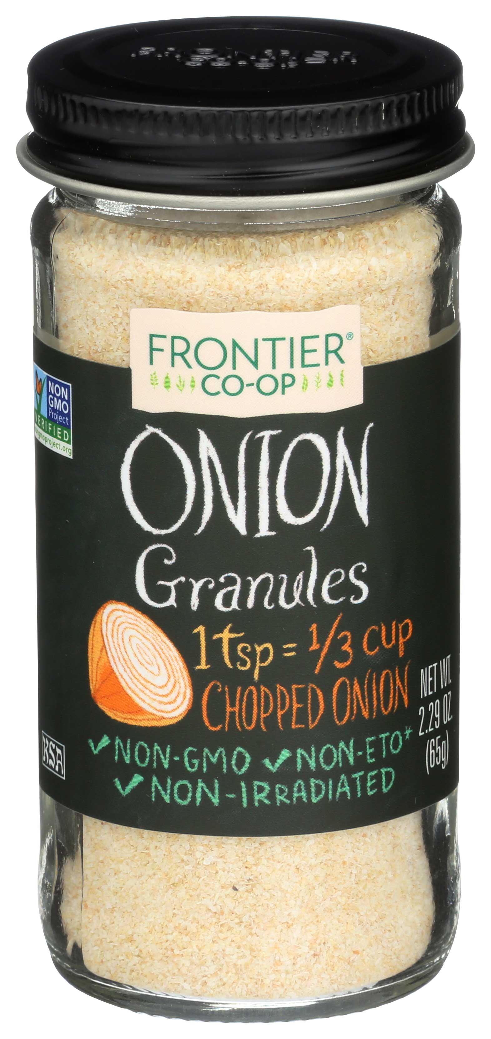 Frontier Herb White Onion Granules, 2.4 Ounce