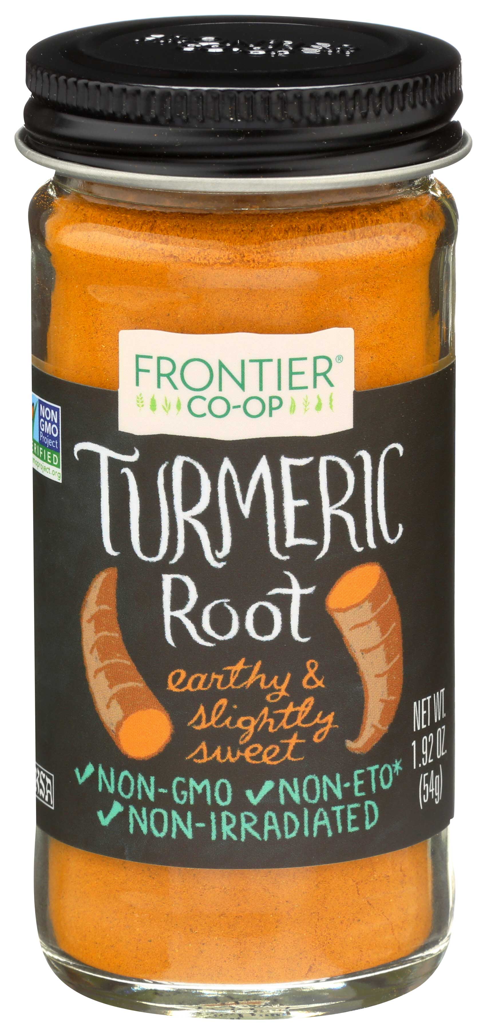 Frontier Herb Ground Turmeric Root, 1.92 Ounce