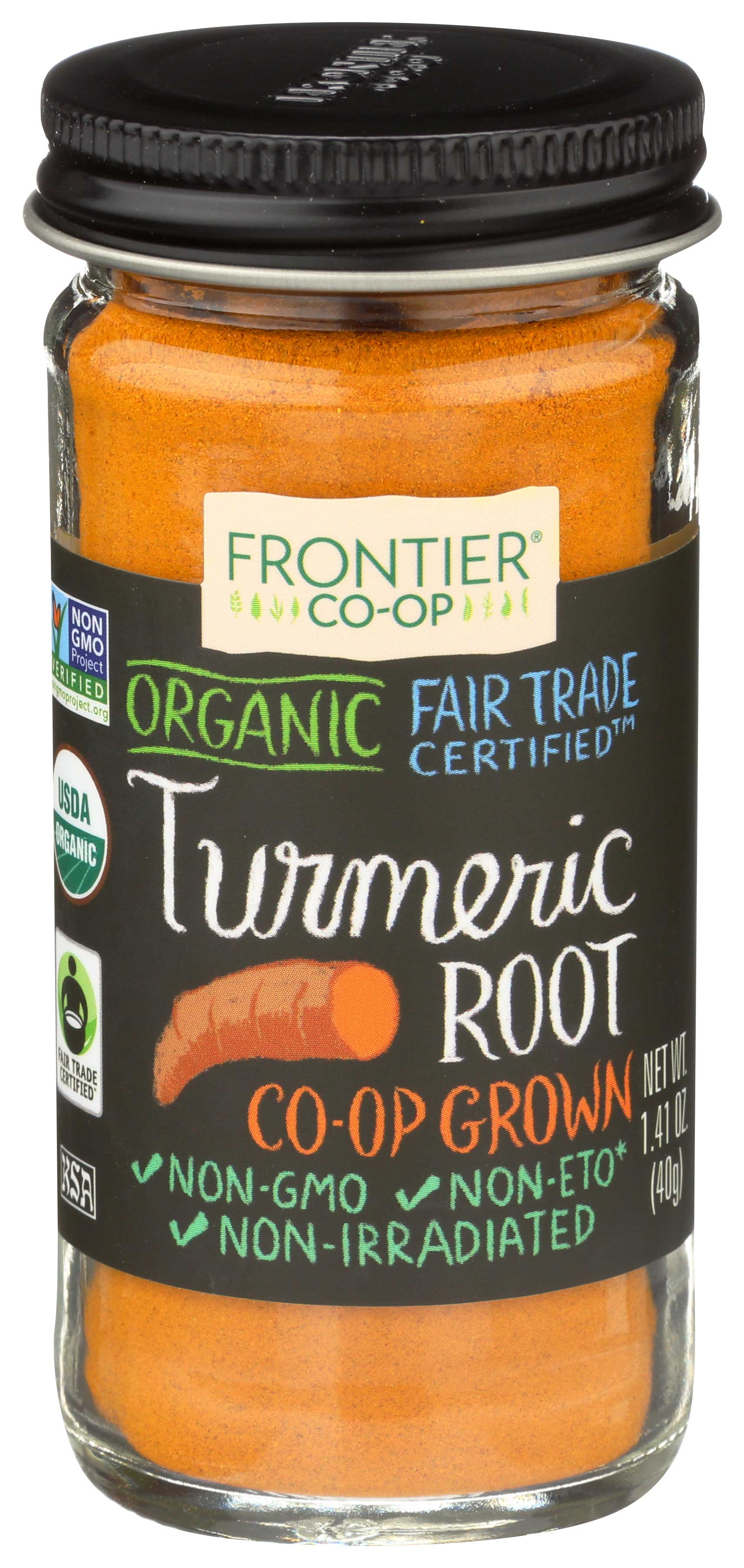 Frontier Herb Organic Ground Turmeric Root, 1.41 Ounce